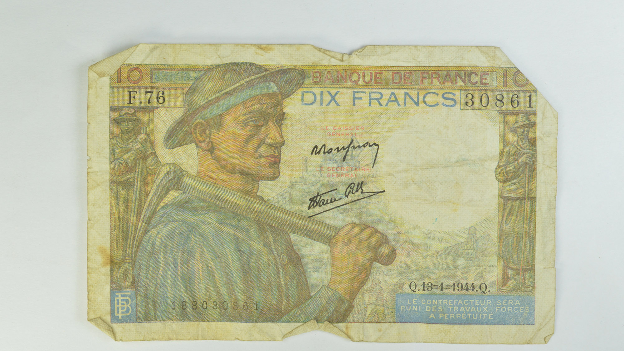Vintage Franc Paper Money - Highly Collectible - Great Artwork ...