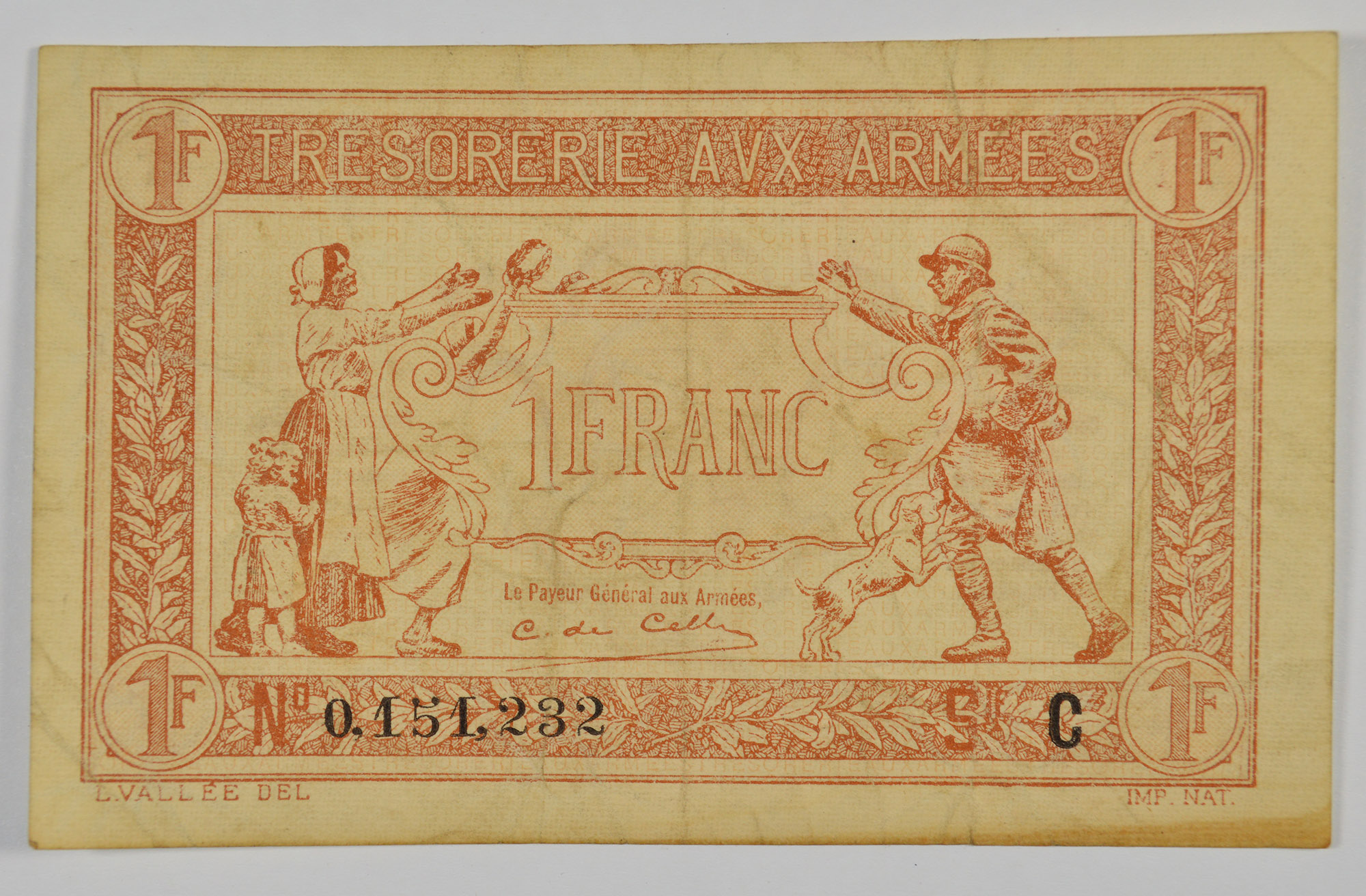 Vintage Franc Paper Money - Highly Collectible - Great Artwork ...