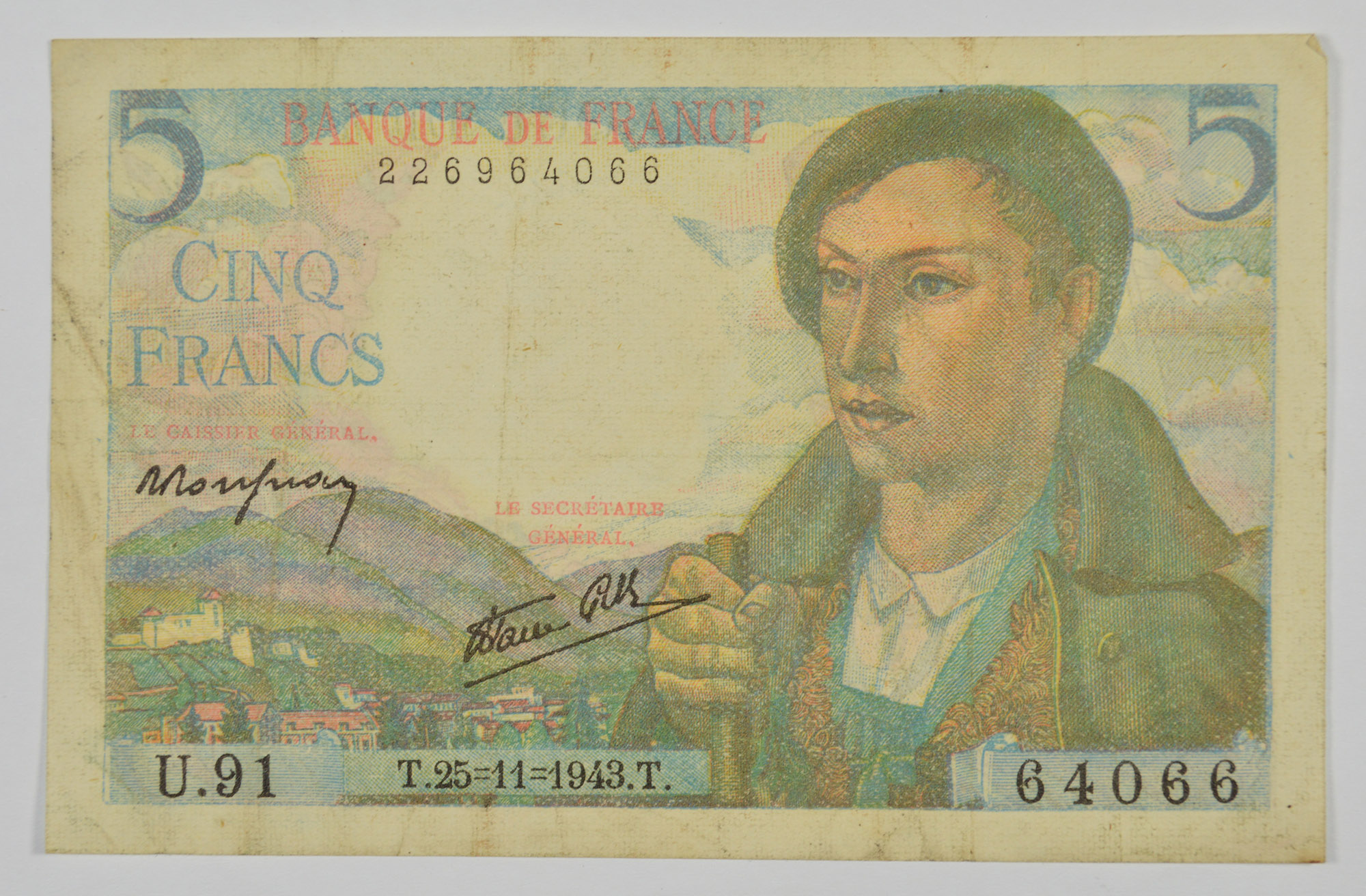 Vintage Franc Paper Money - Highly Collectible - Great Artwork ...