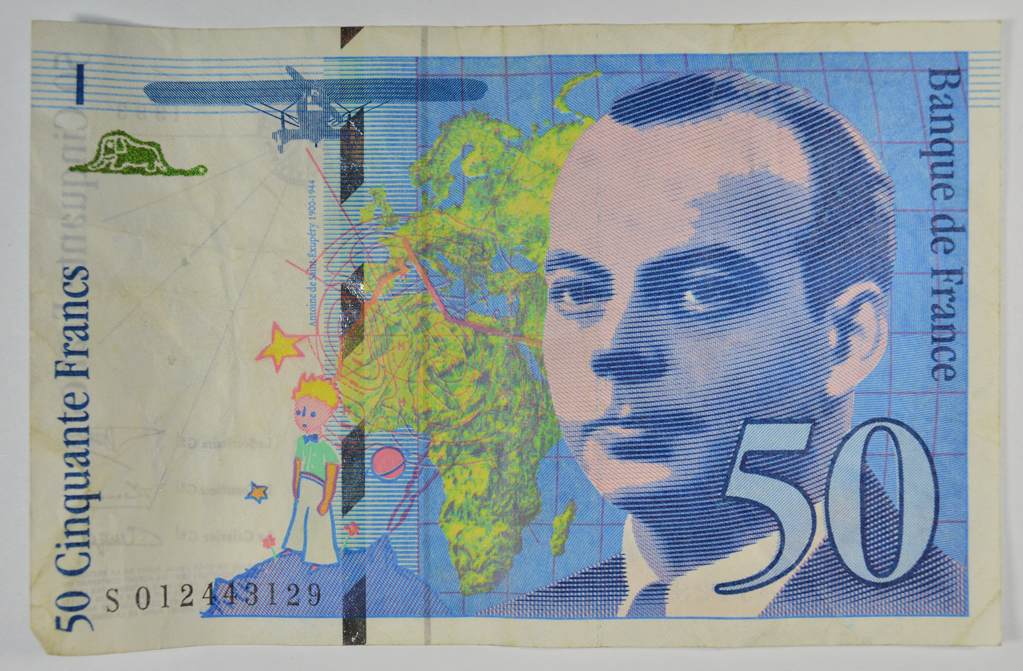 Vintage Franc Paper Money - Highly Collectible - Great Artwork ...