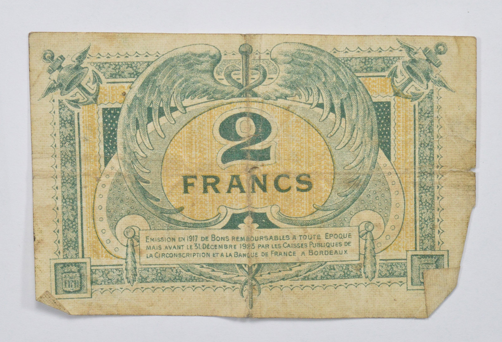 Vintage Franc Paper Money - Highly Collectible - Great Artwork ...