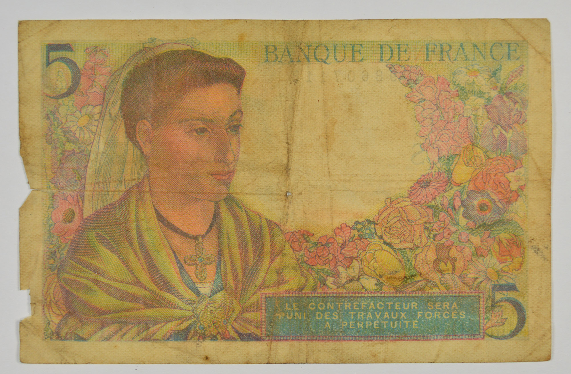 Vintage Franc Paper Money - Highly Collectible - Great Artwork ...