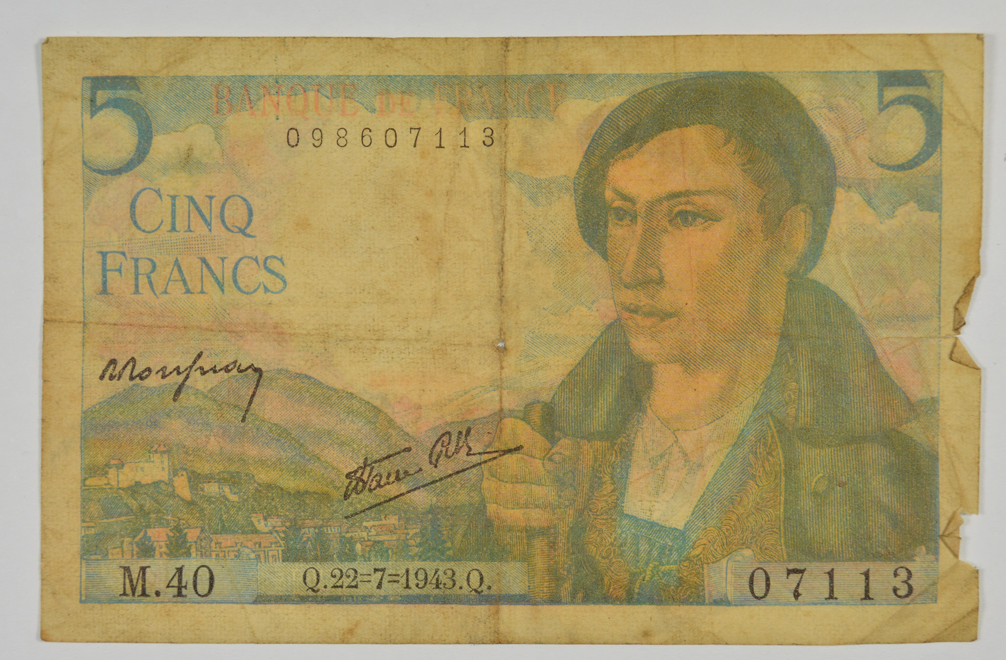 Vintage Franc Paper Money - Highly Collectible - Great Artwork ...