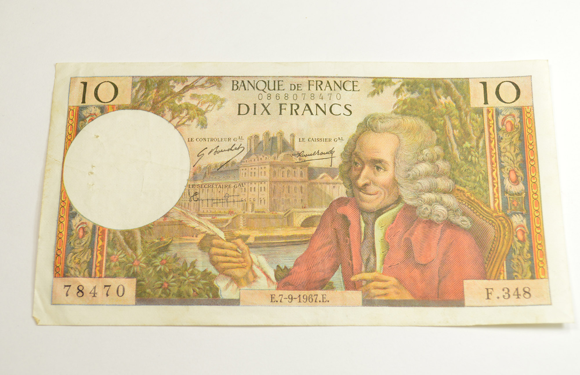 Vintage Franc Paper Money - Highly Collectible - Great Artwork ...