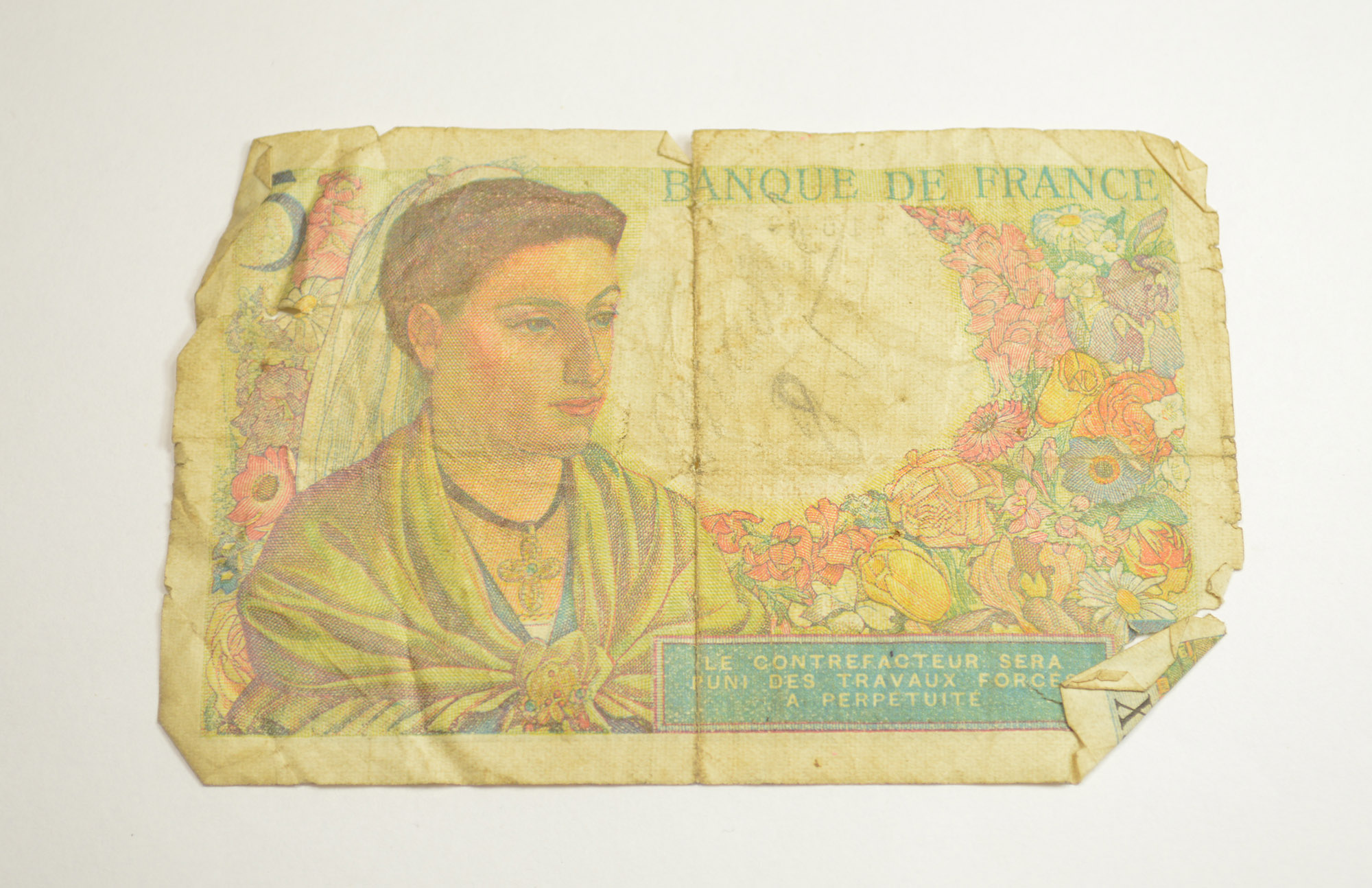 Vintage Franc Paper Money - Highly Collectible - Great Artwork ...