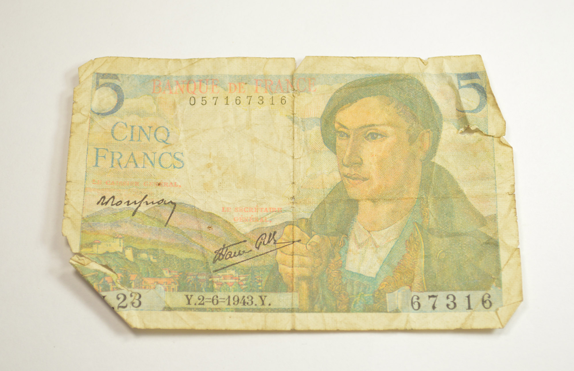 Vintage Franc Paper Money - Highly Collectible - Great Artwork ...