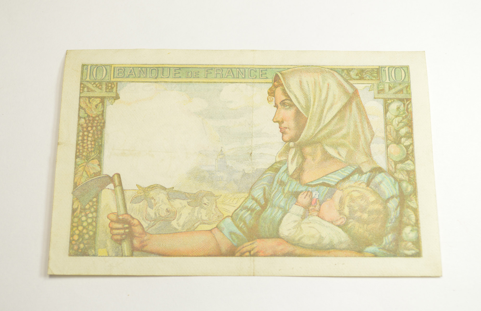 Vintage Franc Paper Money - Highly Collectible - Great Artwork ...