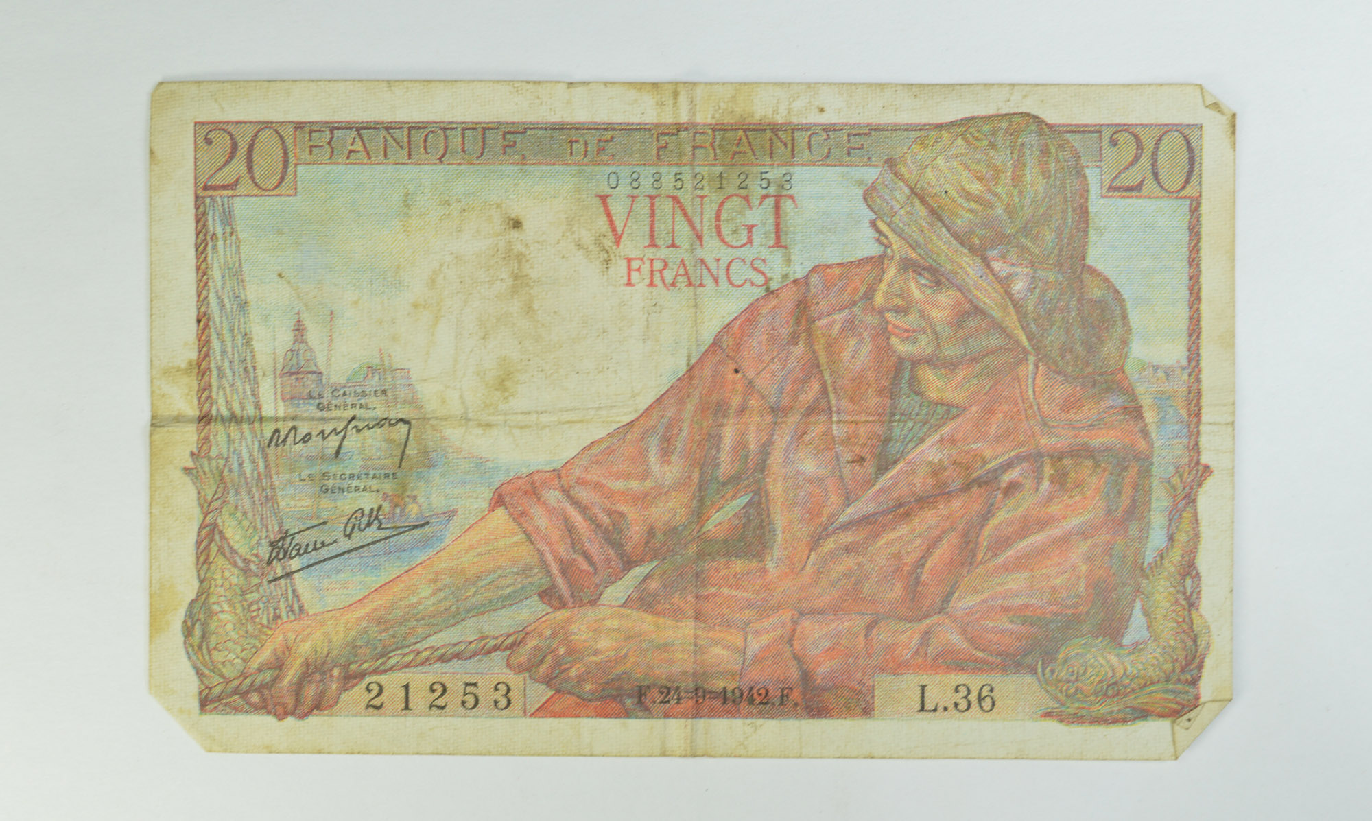 Vintage Franc Paper Money - Highly Collectible - Great Artwork ...