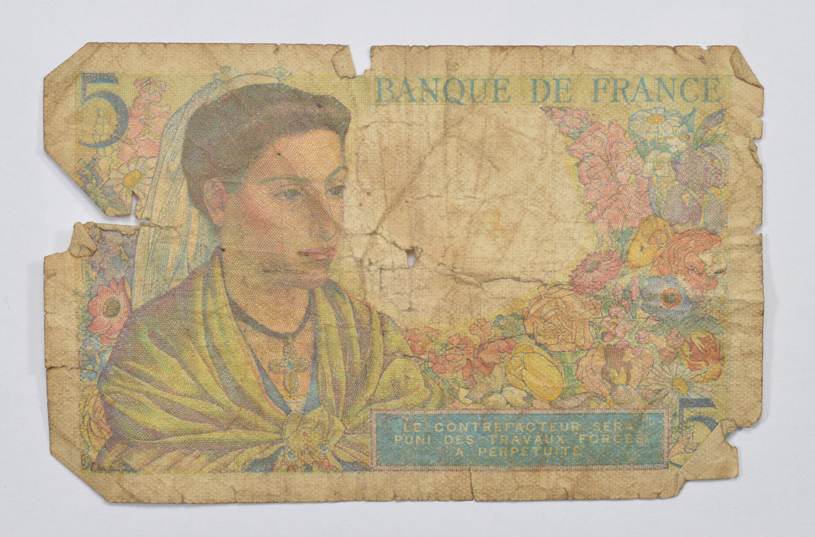 Vintage Franc Paper Money - Highly Collectible - Great Artwork ...