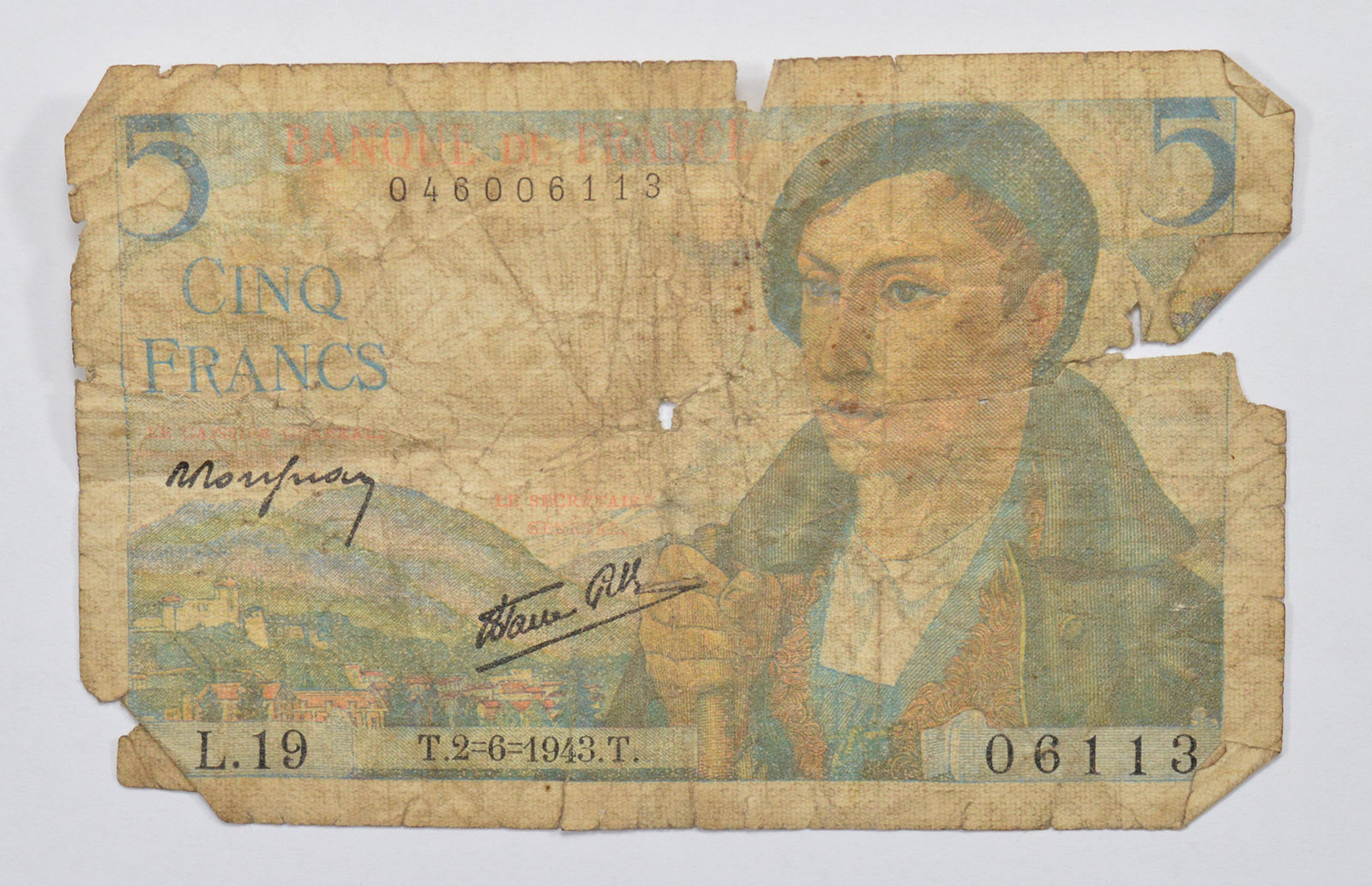 Vintage Franc Paper Money - Highly Collectible - Great Artwork ...