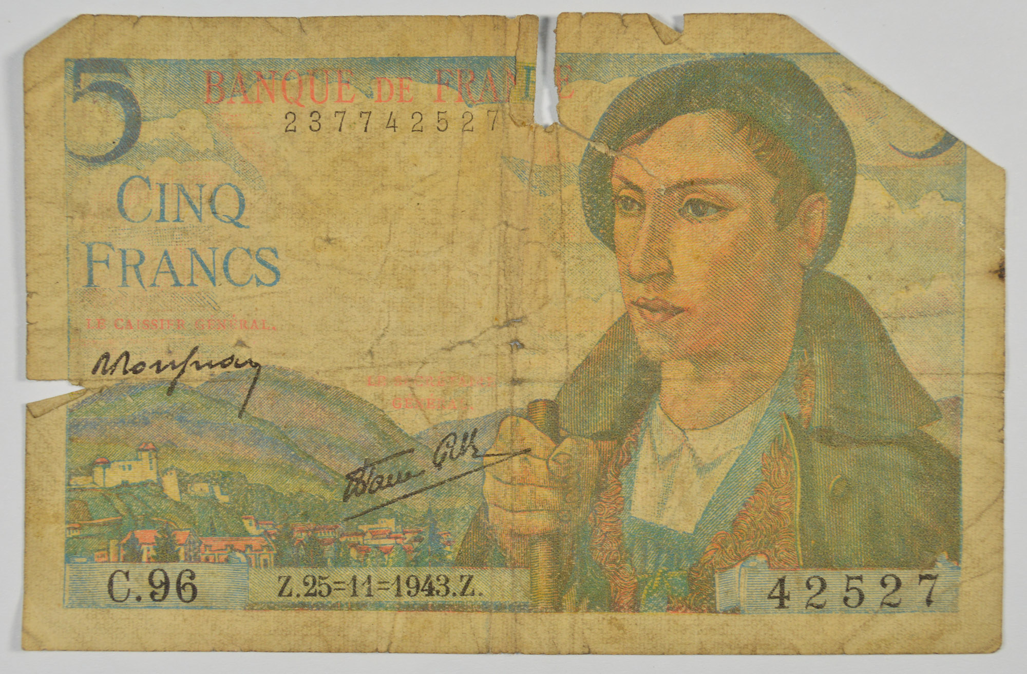 Vintage Franc Paper Money - Highly Collectible - Great Artwork ...