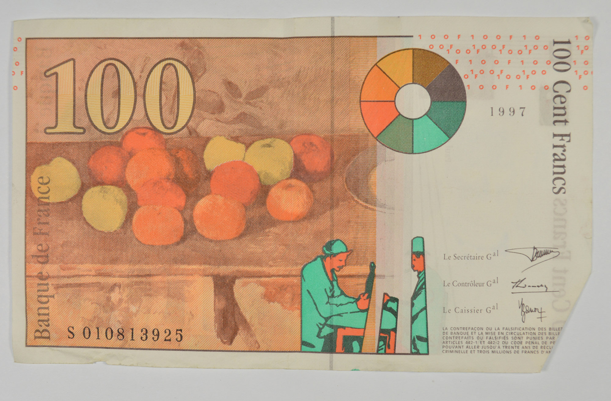 Vintage Franc Paper Money - Highly Collectible - Great Artwork ...