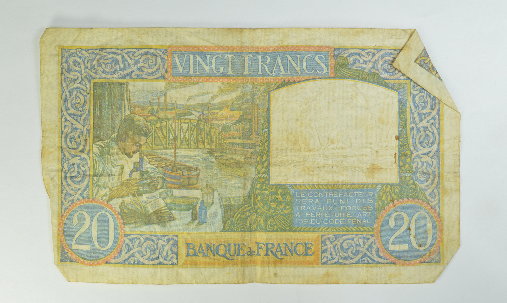 Vintage Franc Paper Money - Highly Collectible - Great Artwork ...