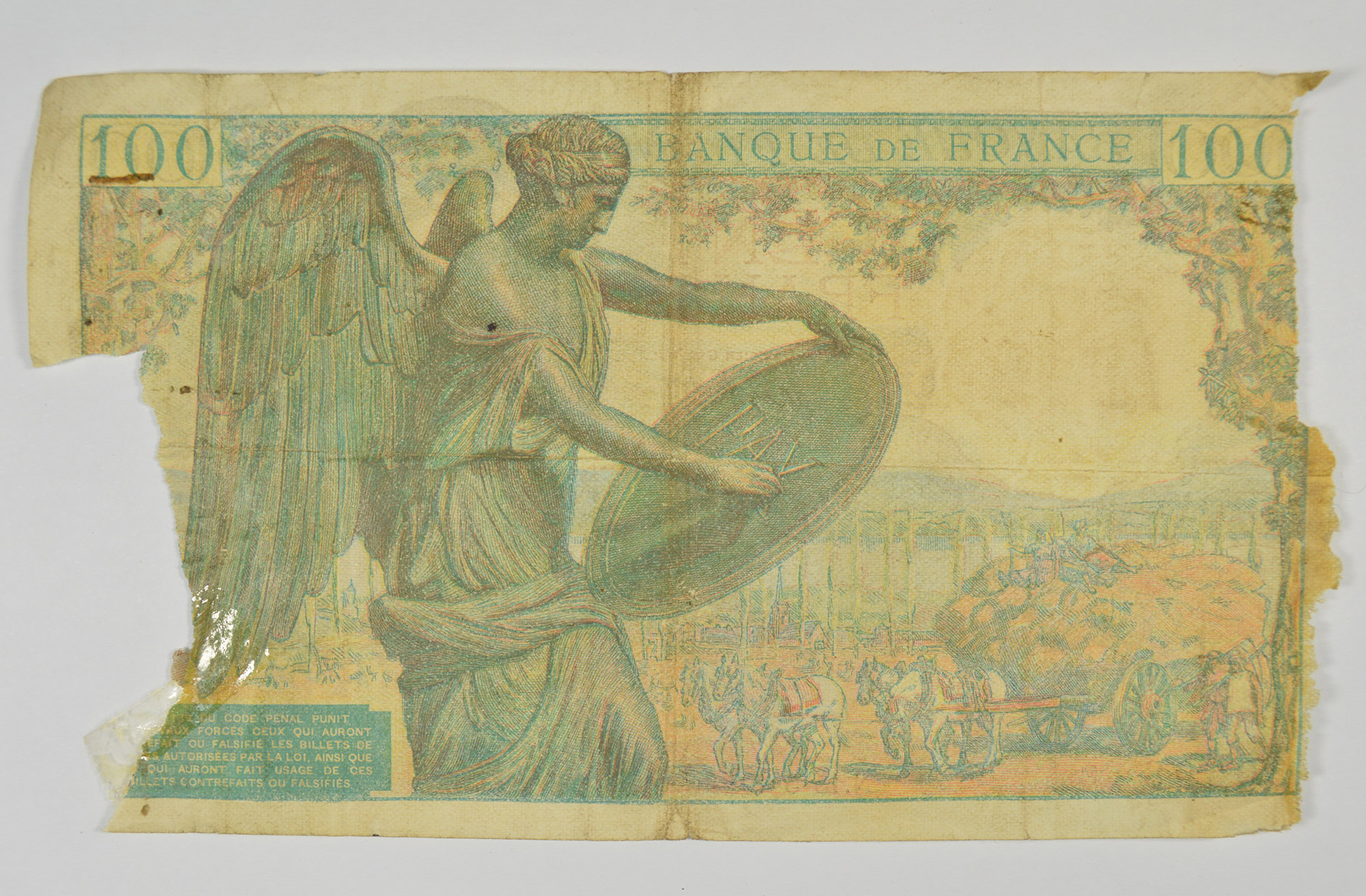 Vintage Franc Paper Money - Highly Collectible - Great Artwork ...