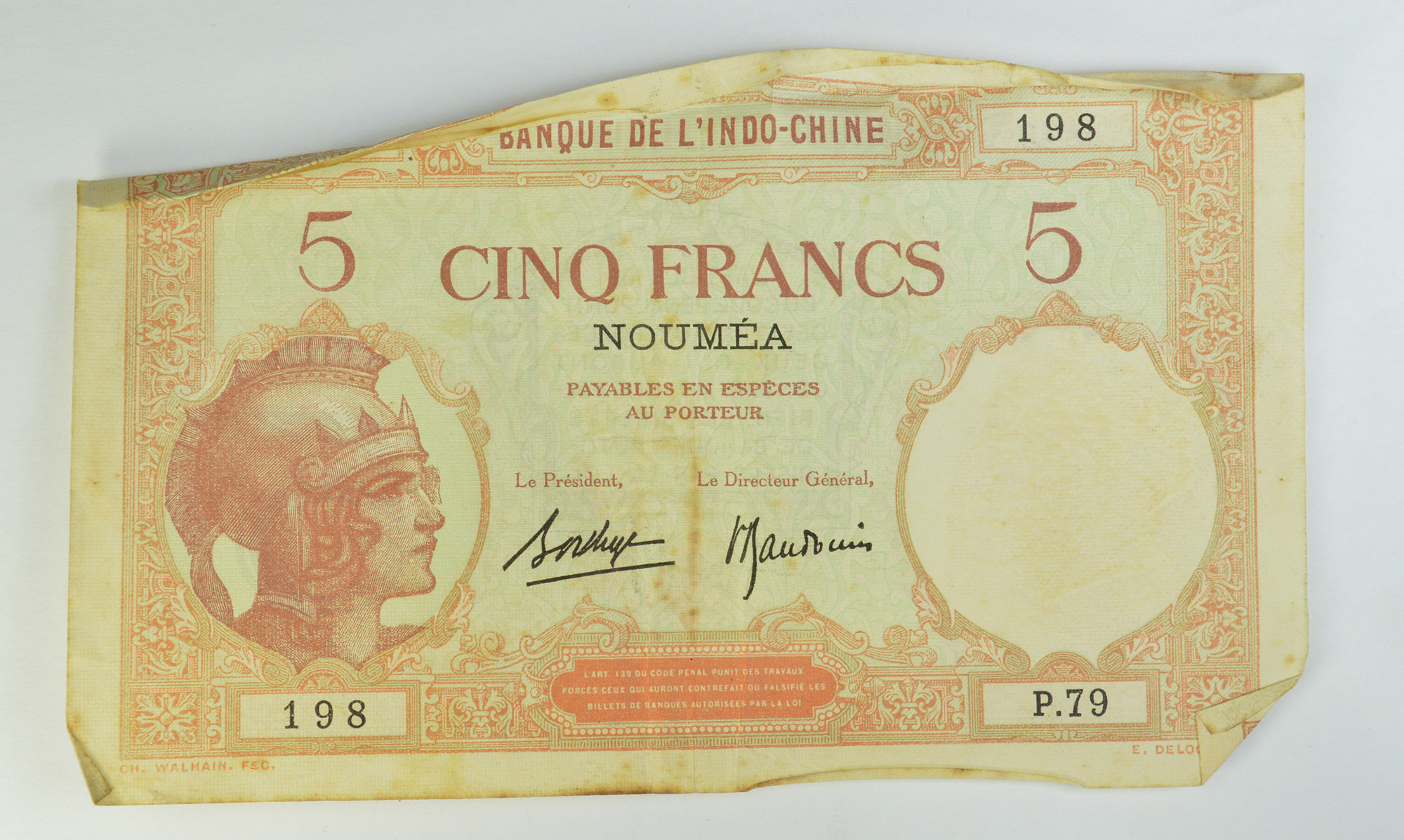 Vintage Franc Paper Money - Highly Collectible - Great Artwork ...