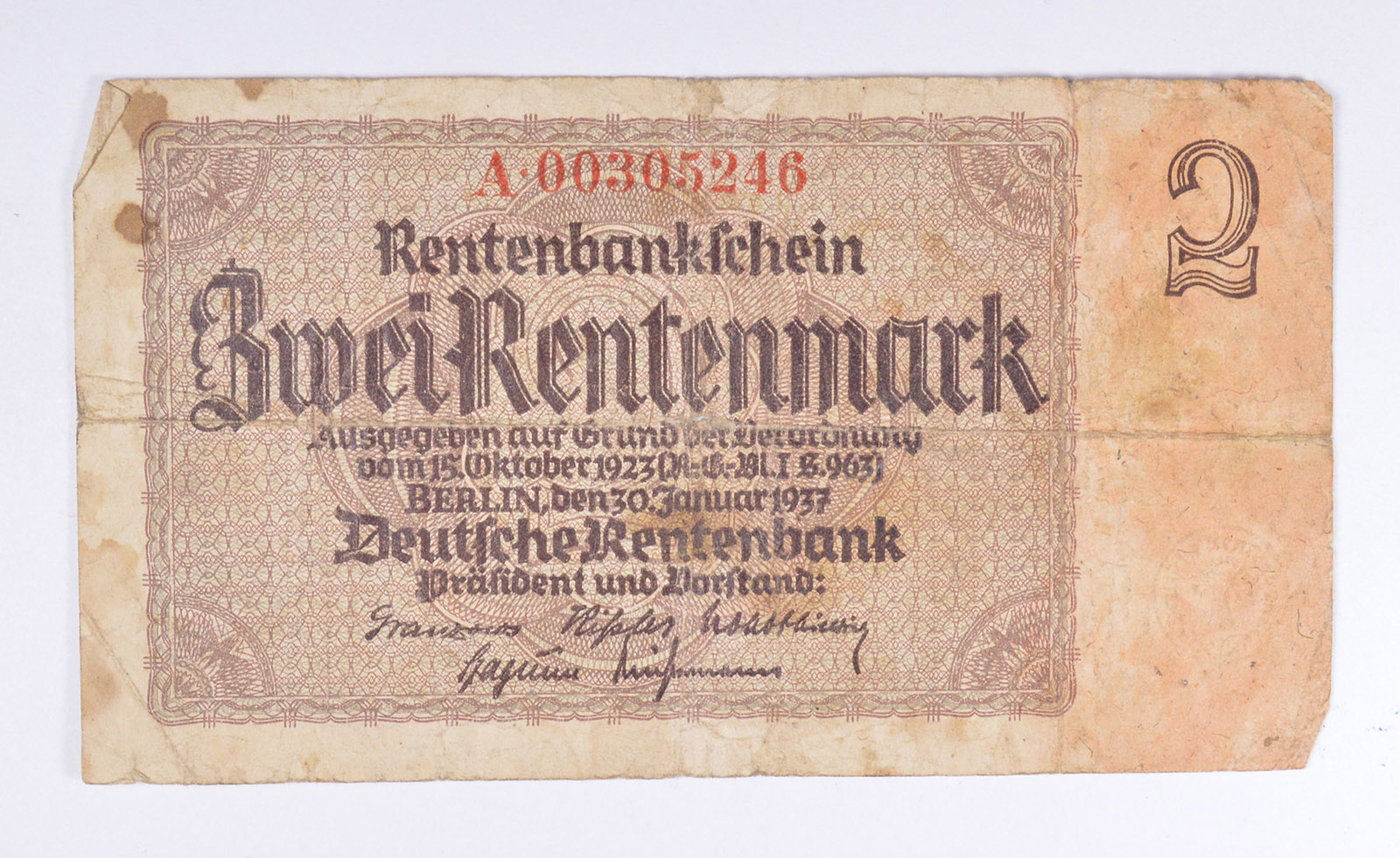 Vintage Germany Paper Money Currency - Historic German Note | Property Room