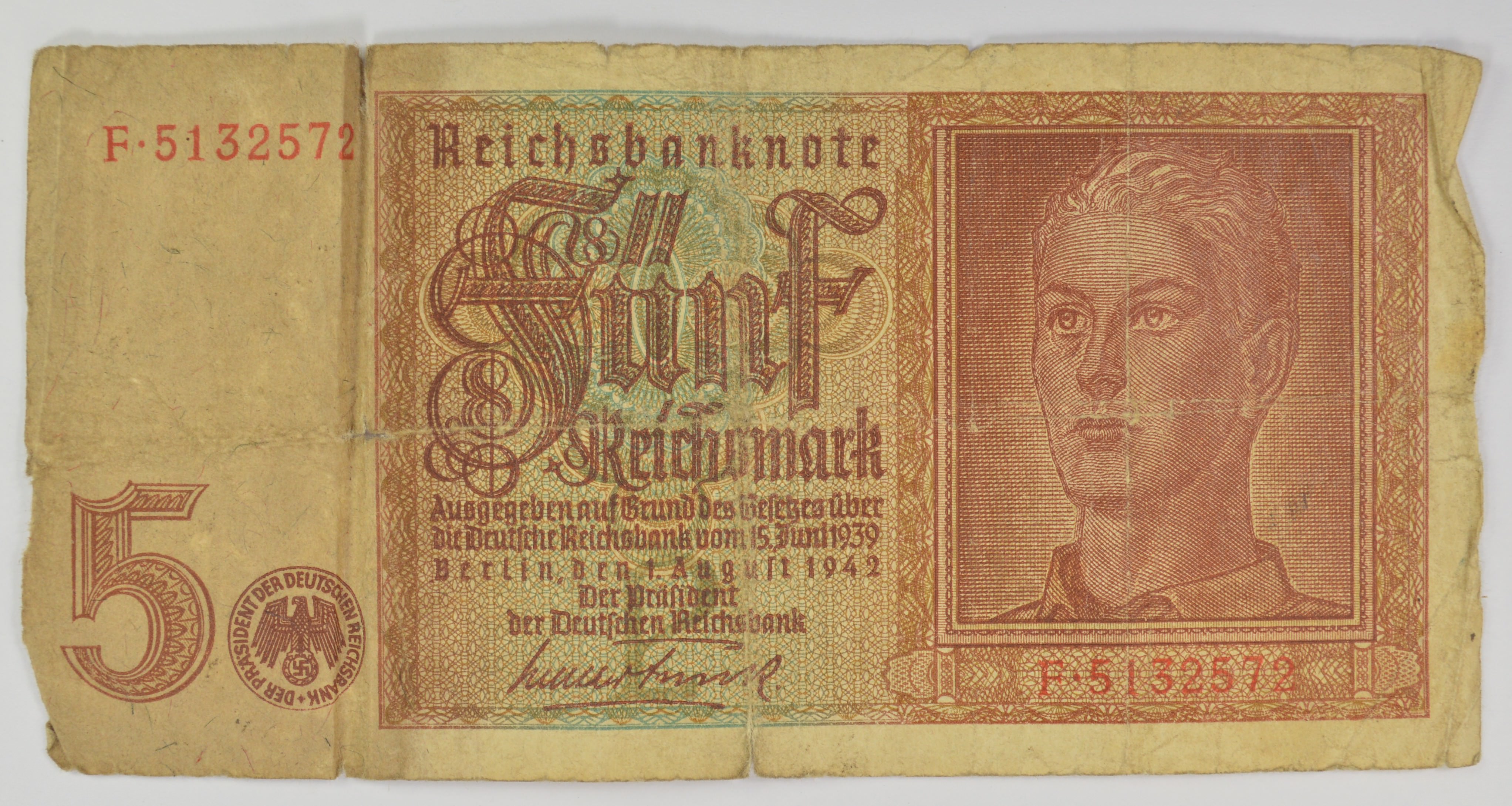 Vintage Germany Paper Money Currency - Historic German Note | Property Room