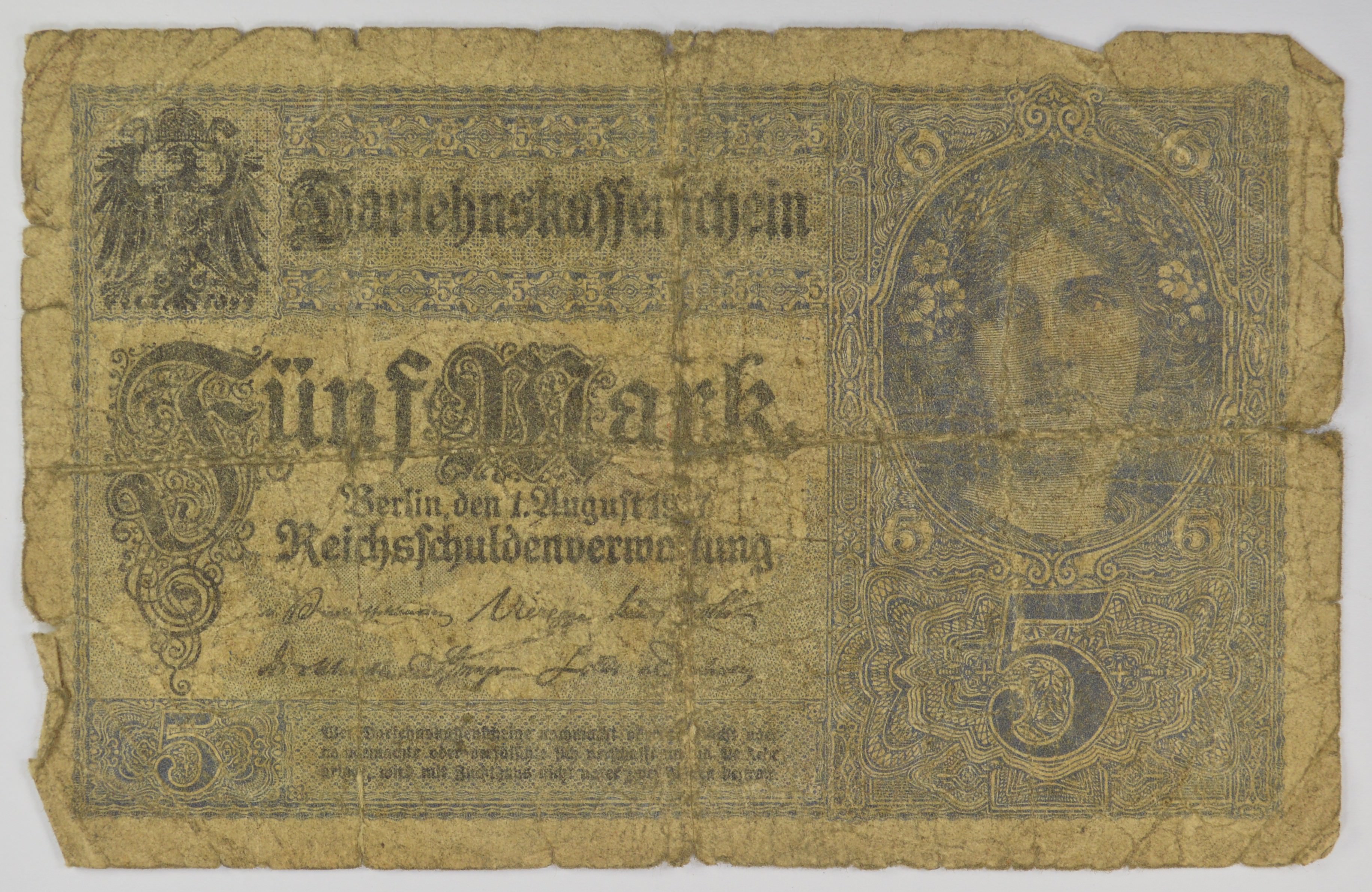 Vintage Germany Paper Money Currency - Historic German Note | Property Room