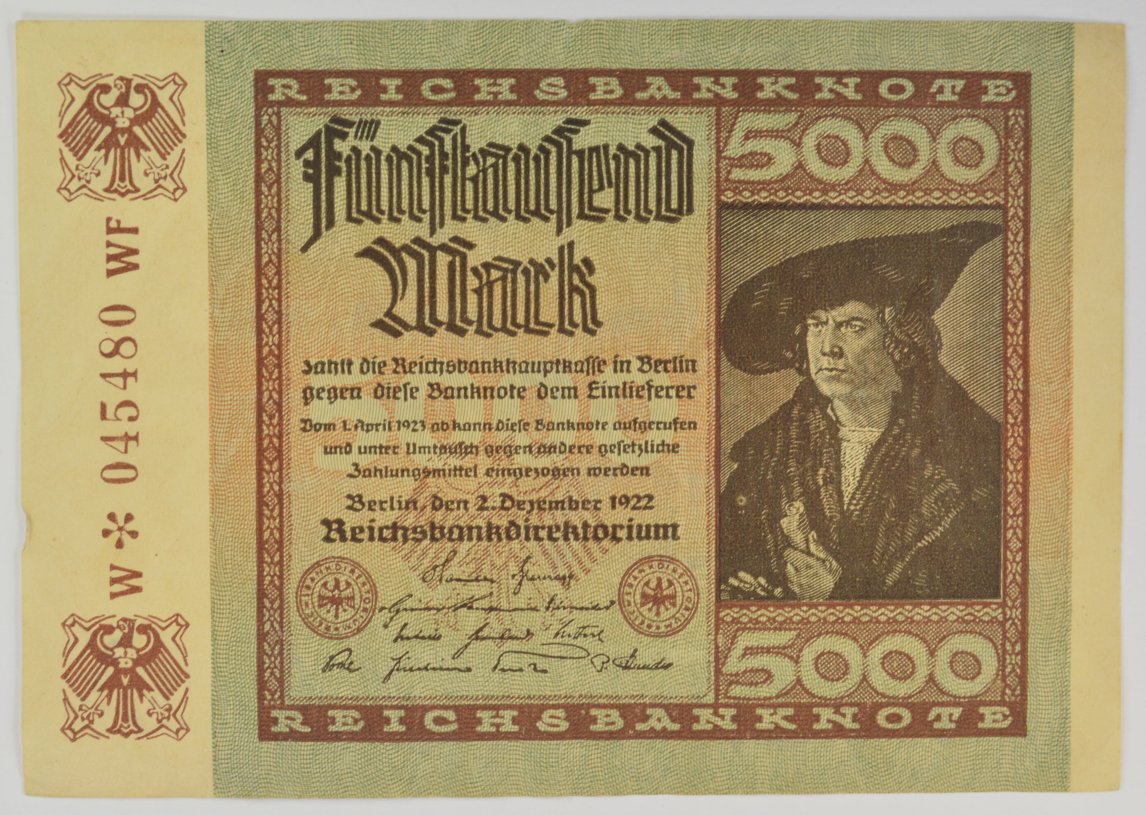 Vintage Germany Paper Money Currency - Historic German Note | Property Room