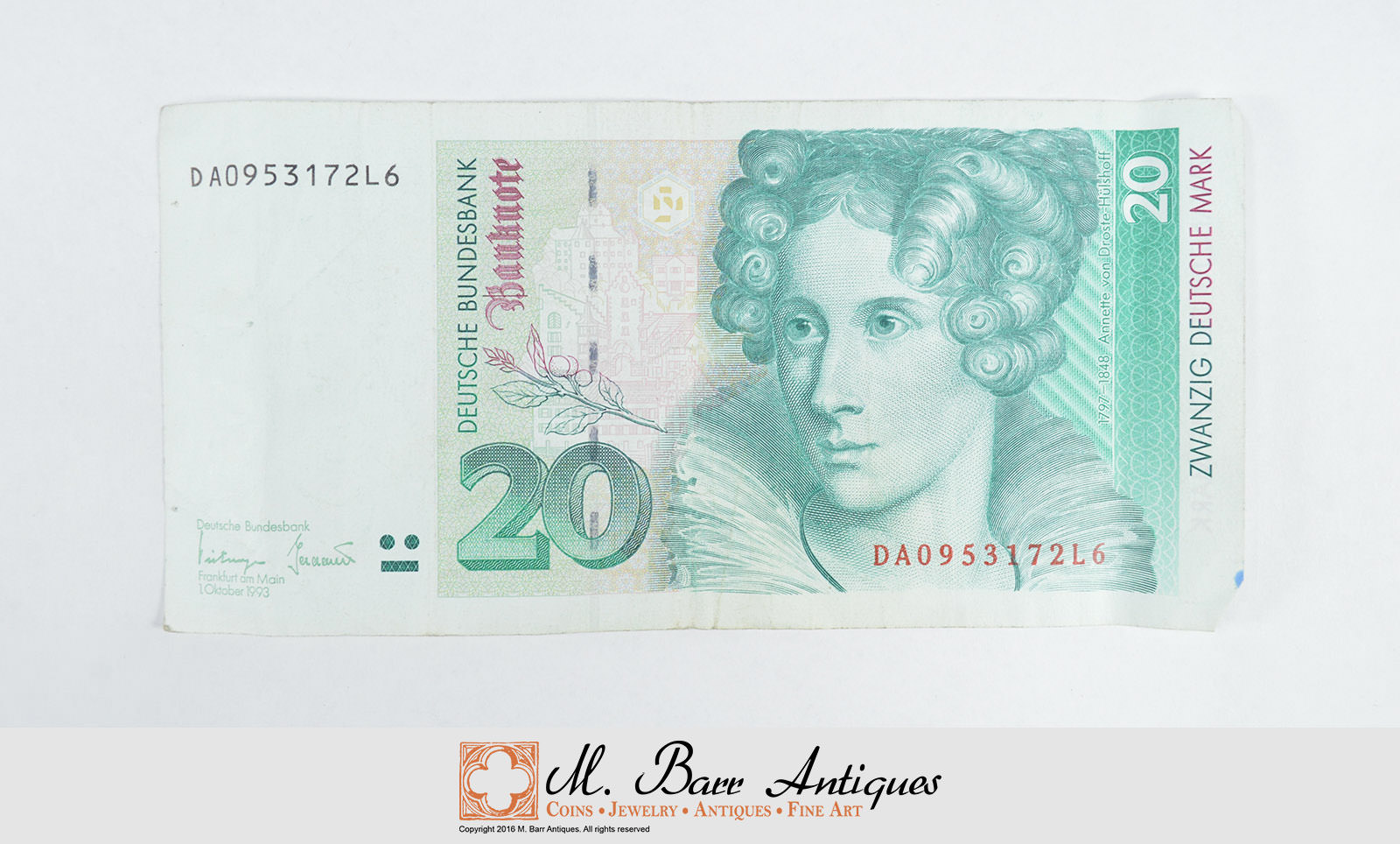 Vintage Germany Paper Money Currency - Historic German Note | Property Room