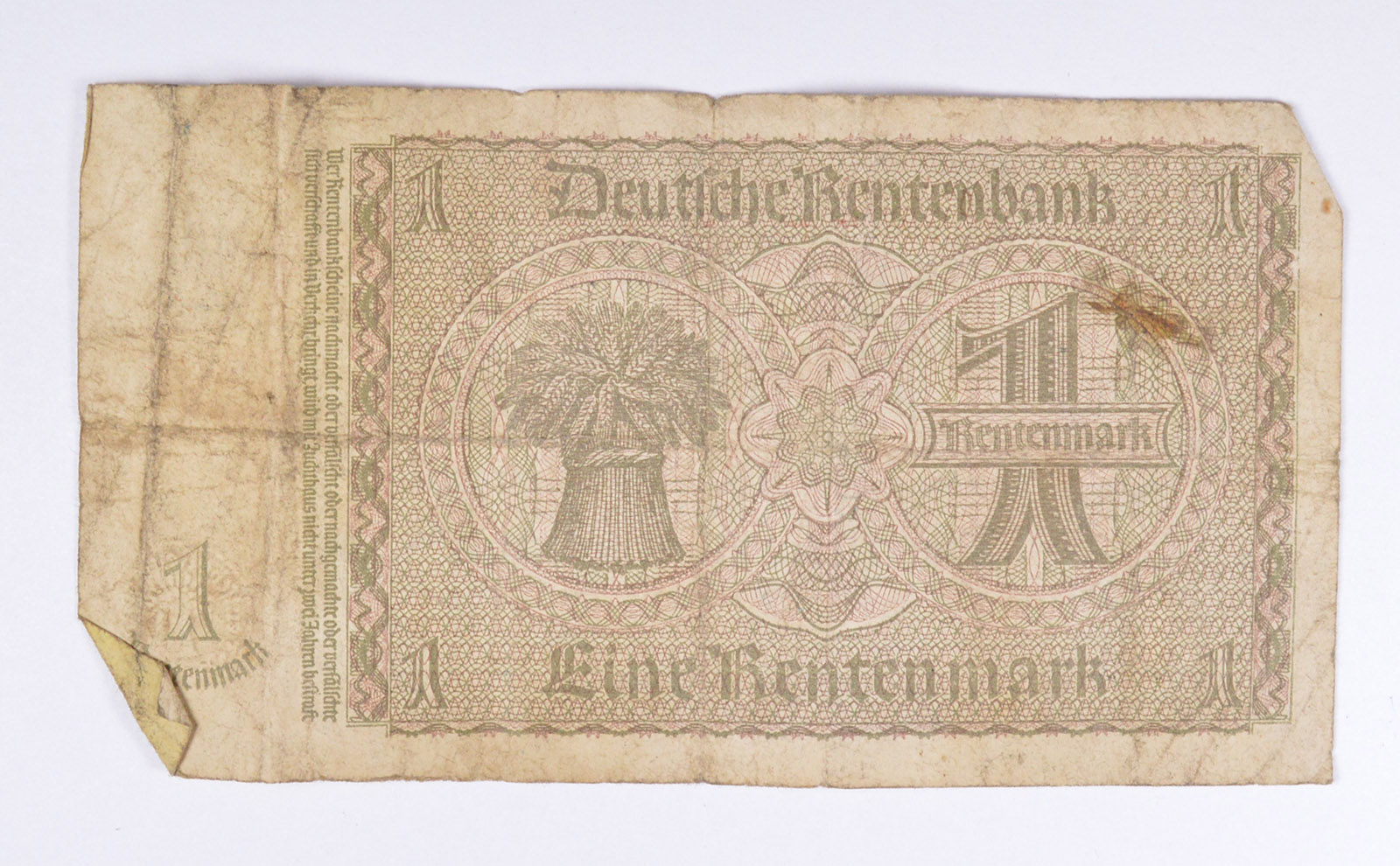 Vintage Germany Paper Money Currency - Historic German Note | Property Room