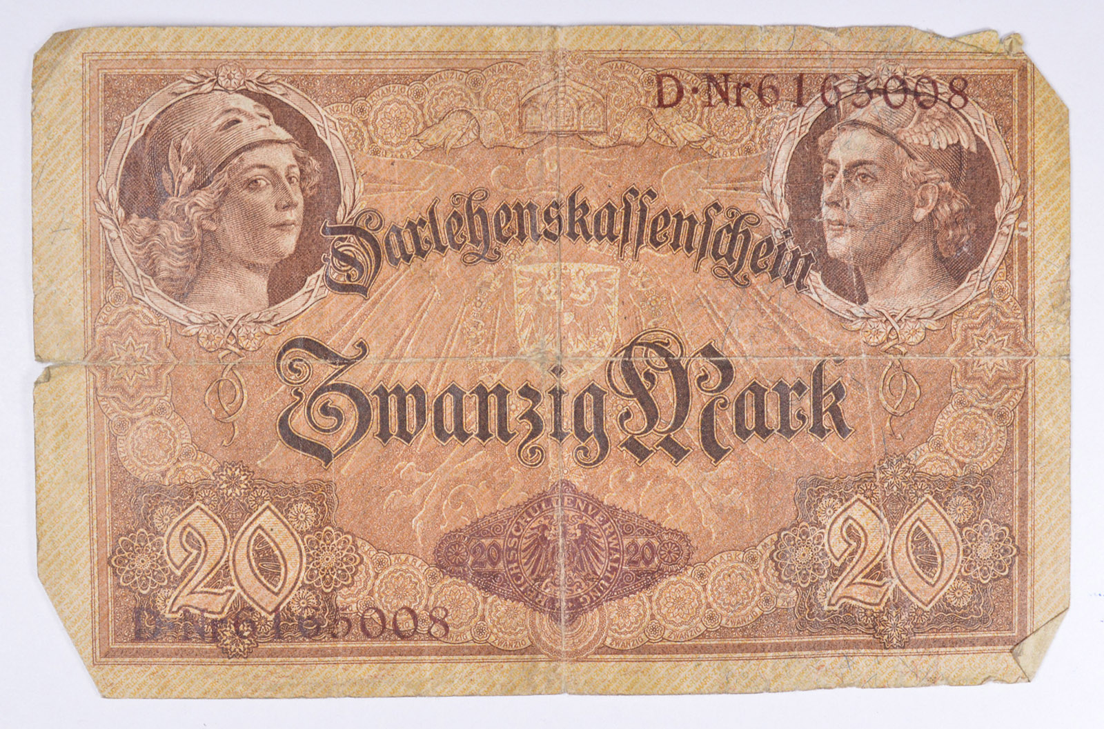 Vintage Germany Paper Money Currency - Historic German Note | Property Room