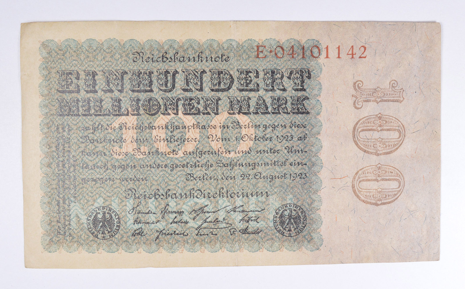 Vintage Germany Paper Money Currency - Historic German Note | Property Room