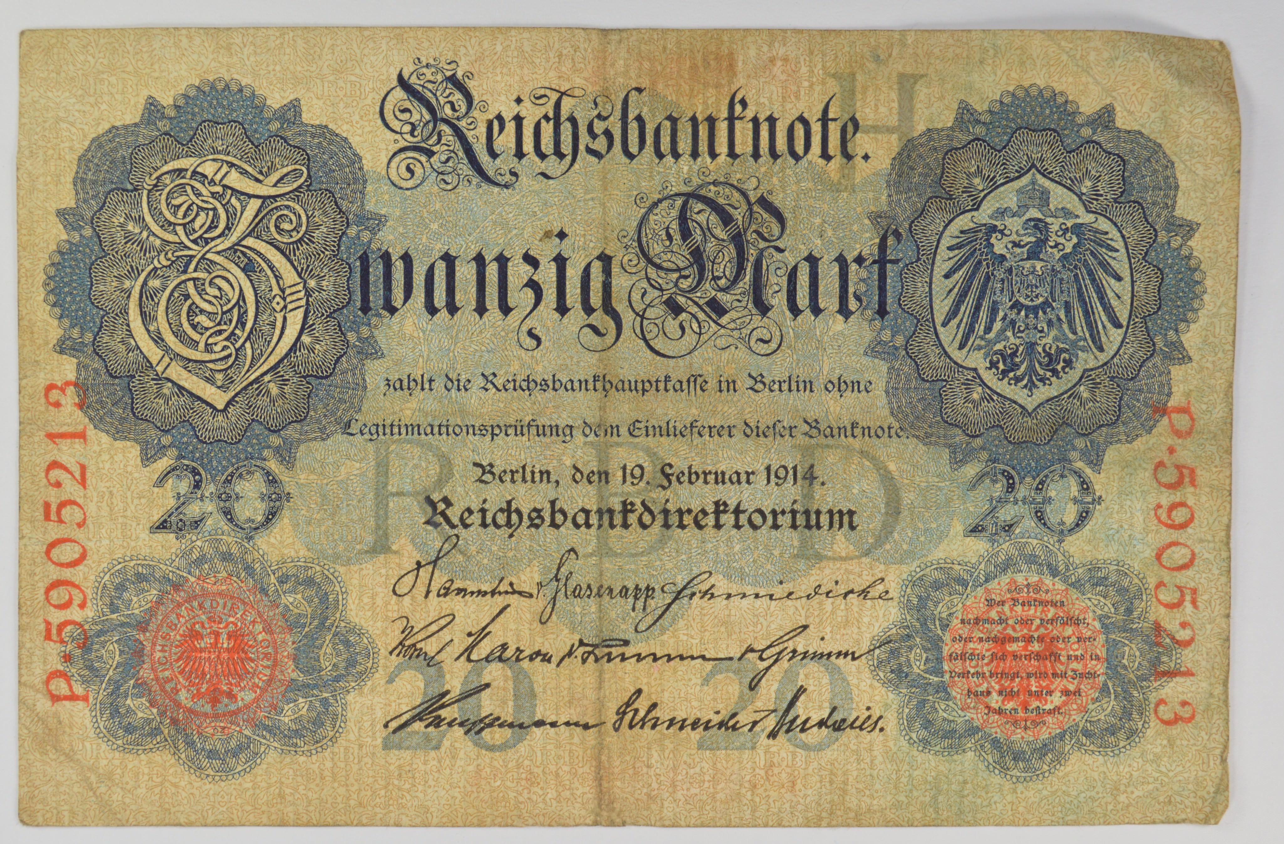 Vintage Germany Paper Money Currency - Historic German Note | Property Room