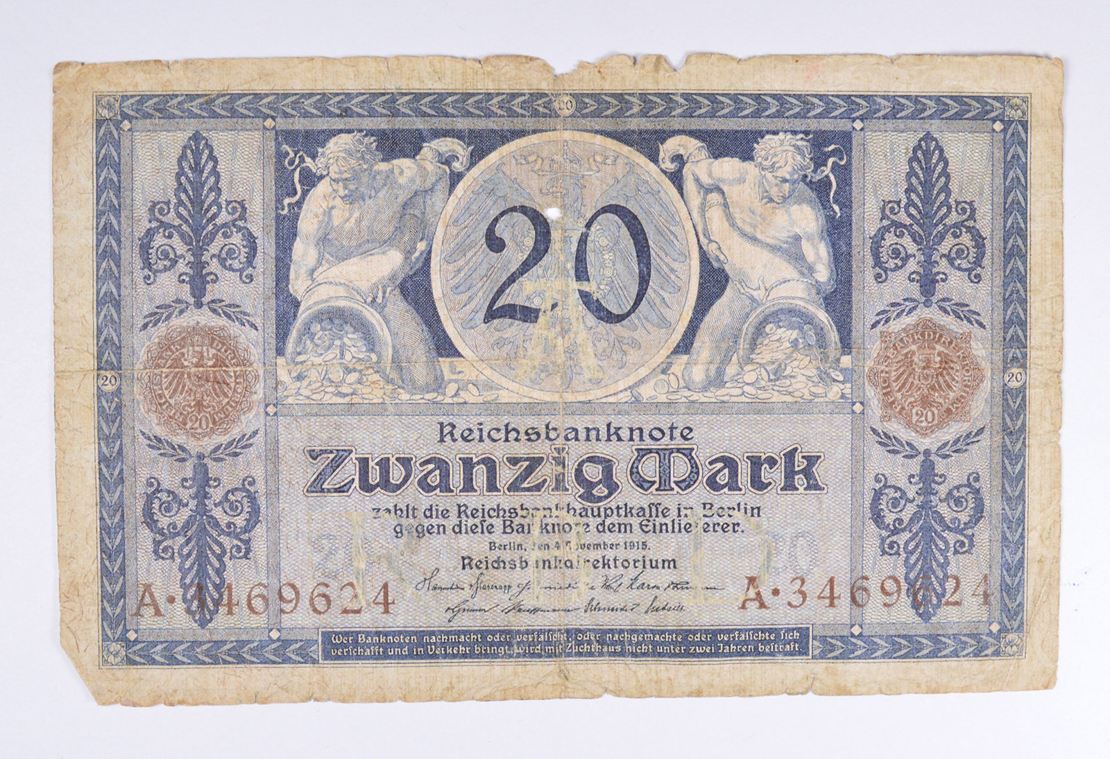 Vintage Germany Paper Money Currency - Historic German Note | Property Room