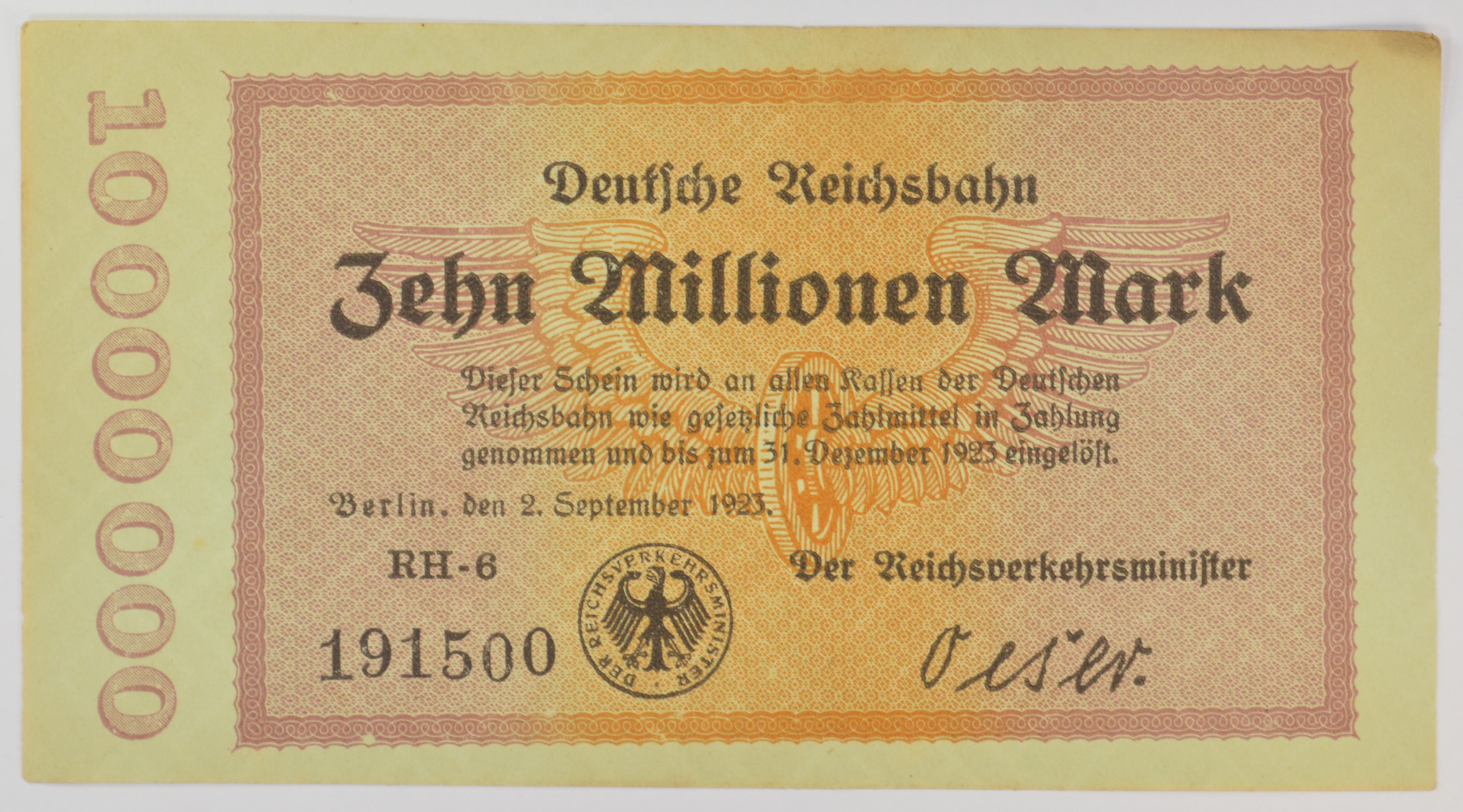 Vintage Germany Paper Money Currency - Historic German Note | Property Room