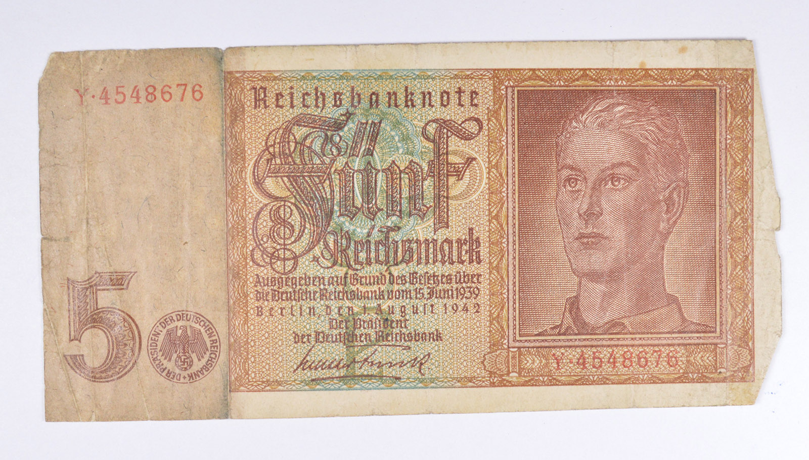 Vintage Germany Paper Money Currency - Historic German Note | Property Room
