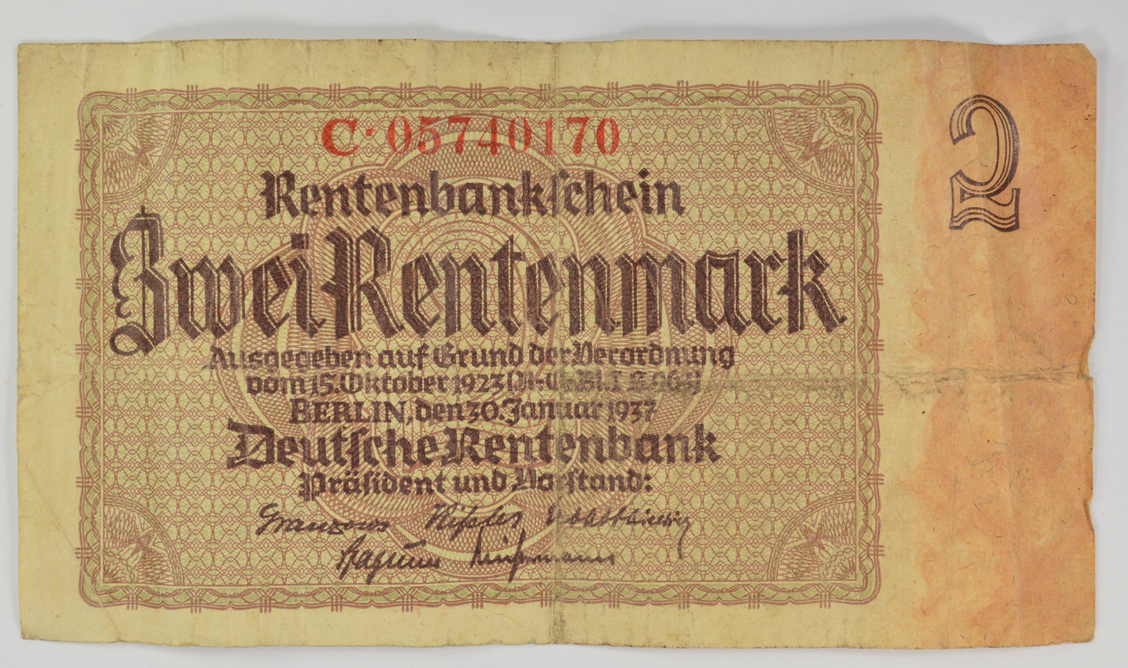 Vintage Germany Paper Money Currency - Historic German Note | Property Room