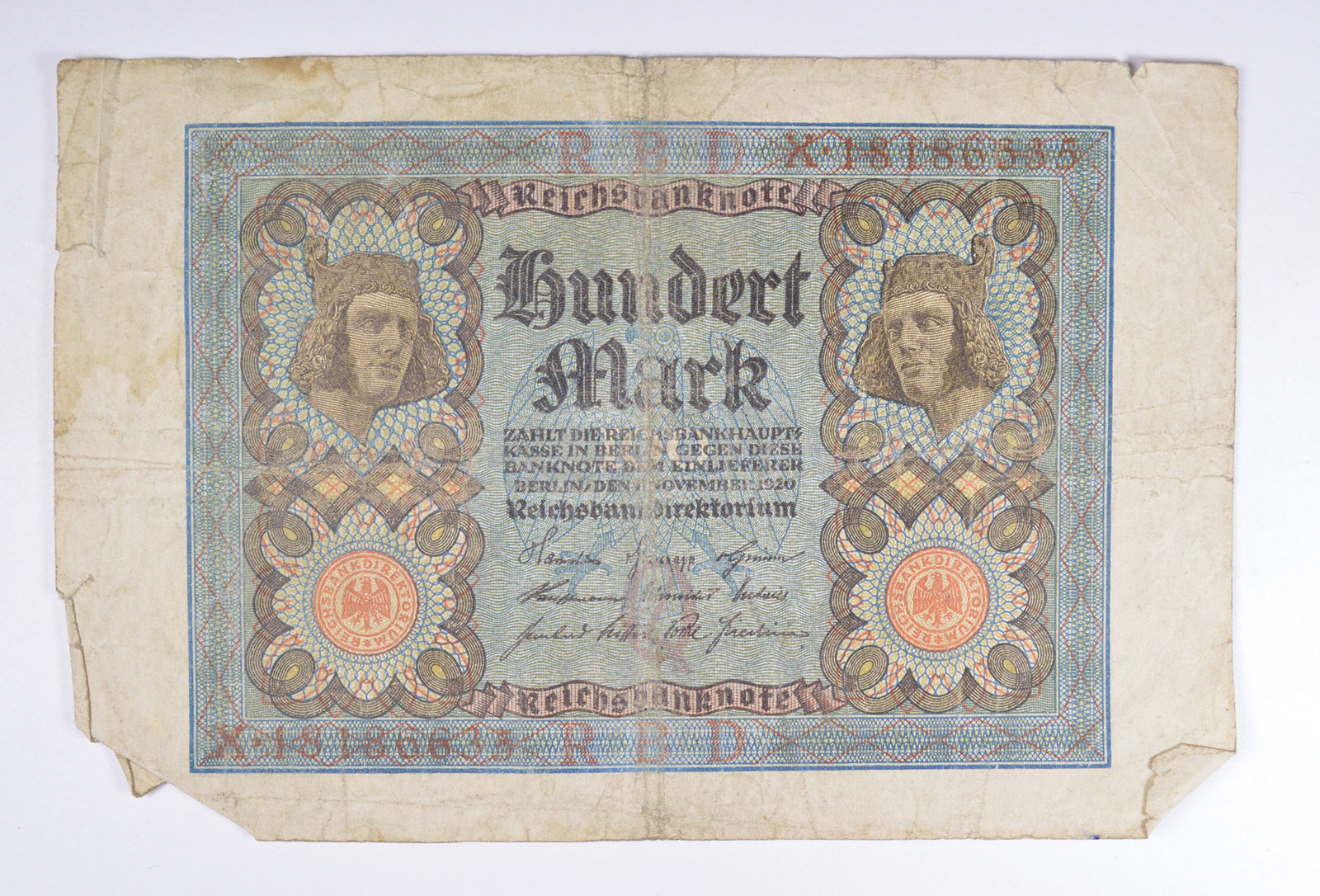 Vintage Germany Paper Money Currency - Historic German Note | Property Room