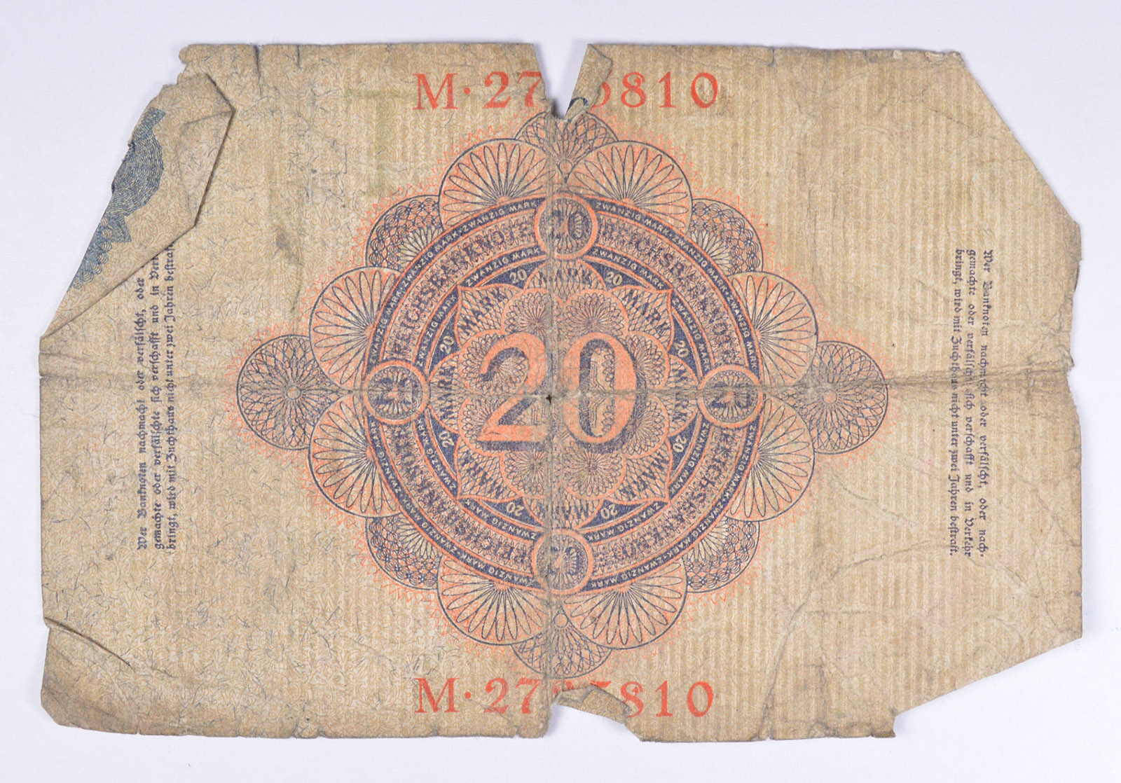 Vintage Germany Paper Money Currency - Historic German Note | Property Room