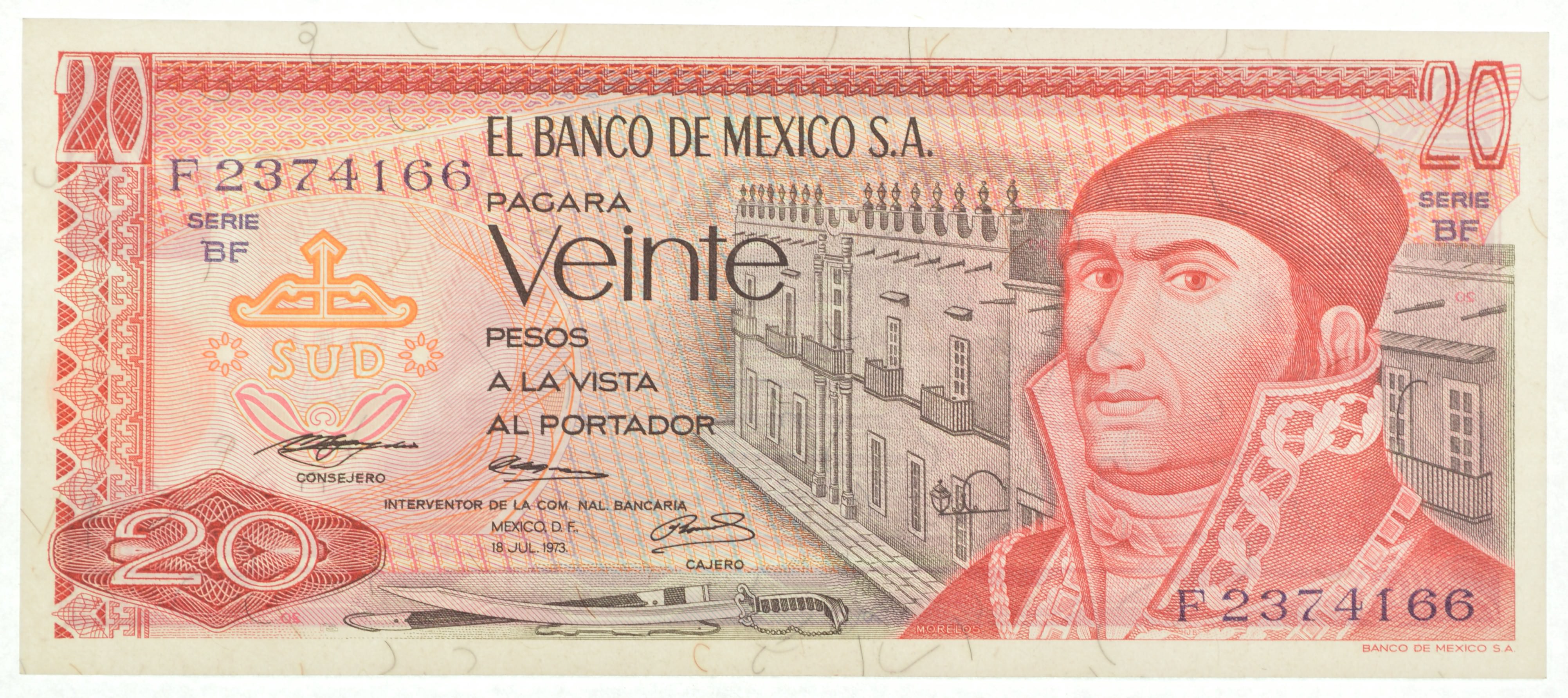 Vintage Mexican Paper Money Currency - Collectible Note | Property Room