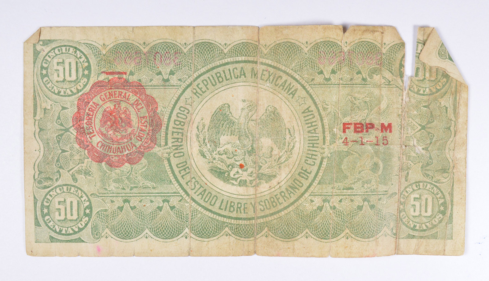 Vintage Mexican Paper Money Currency - Collectible Note | Property Room