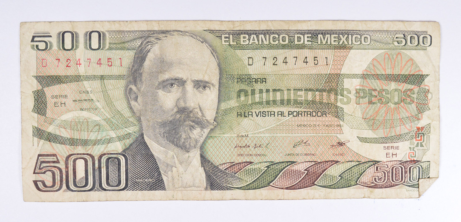Vintage Mexican Paper Money Currency - Collectible Note | Property Room