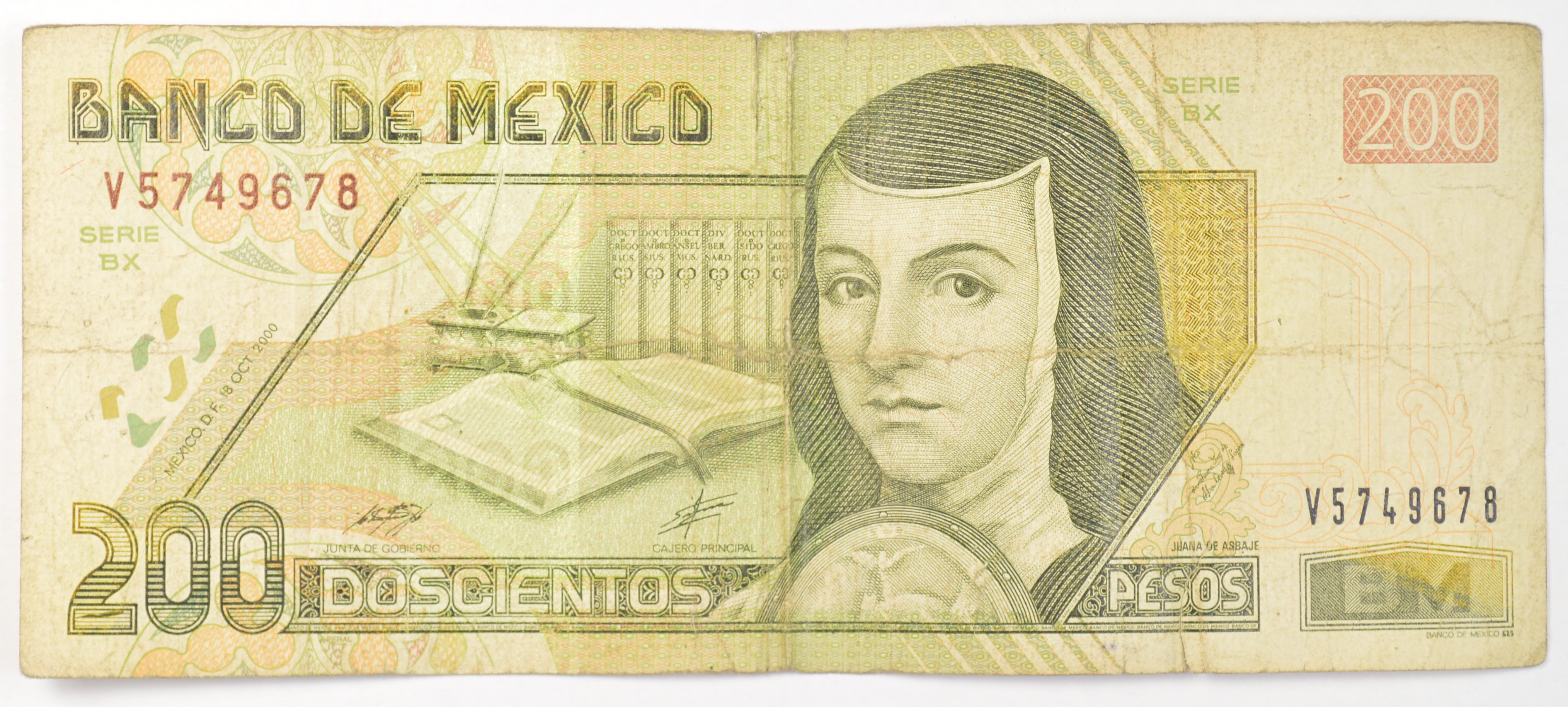 Vintage Mexican Paper Money Currency - Collectible Note | Property Room
