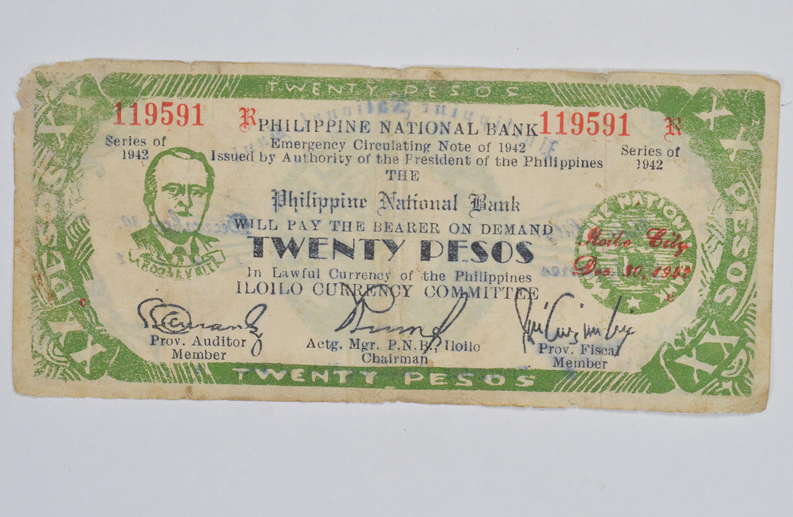 Vintage Philippines Paper Money Currency - Collectible Note | Property Room