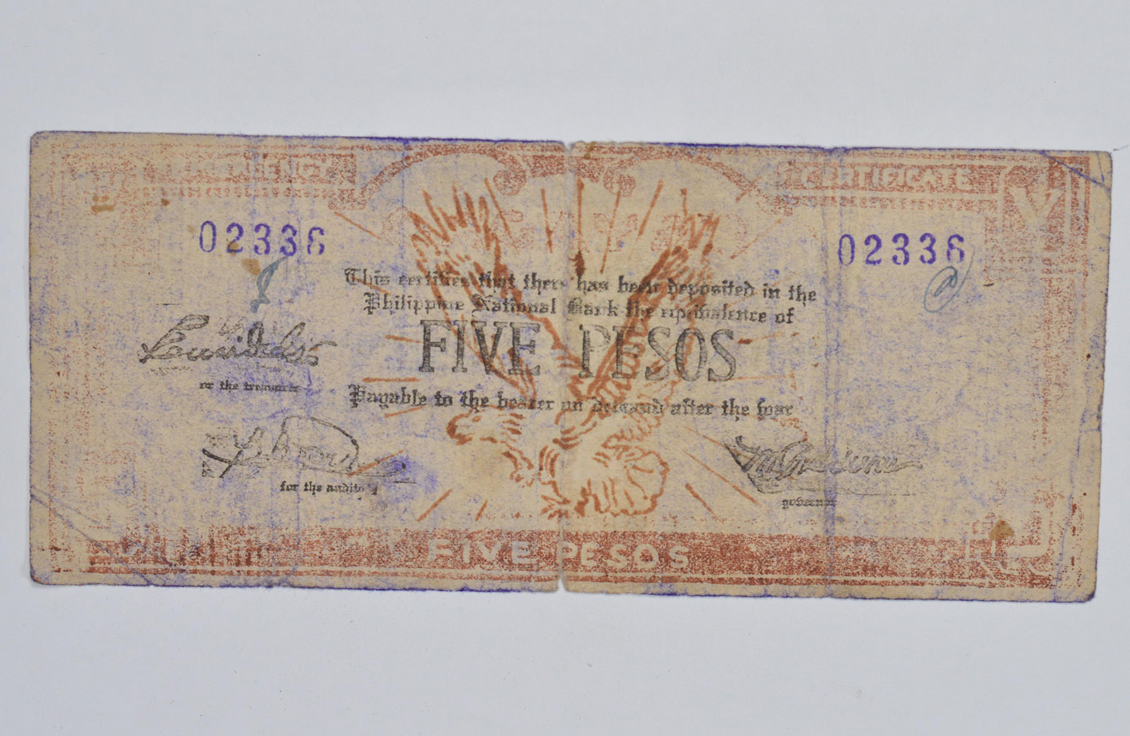 Vintage Philippines Paper Money Currency - Collectible Note | Property Room