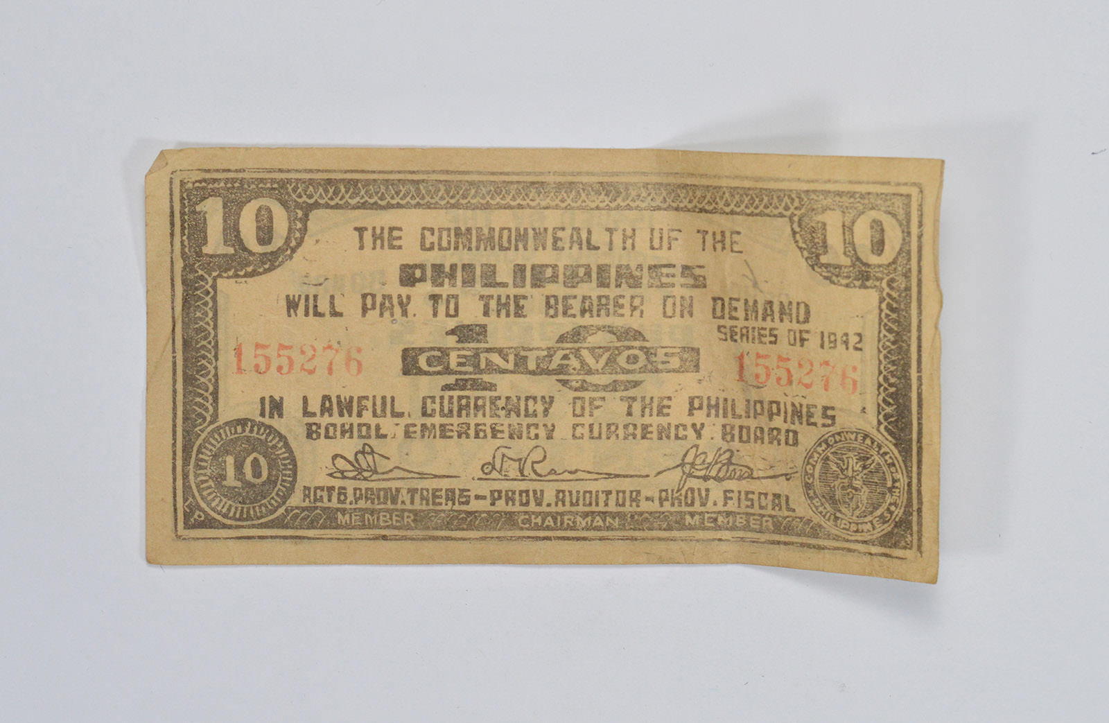 Vintage Philippines Paper Money Currency - Collectible Note | Property Room