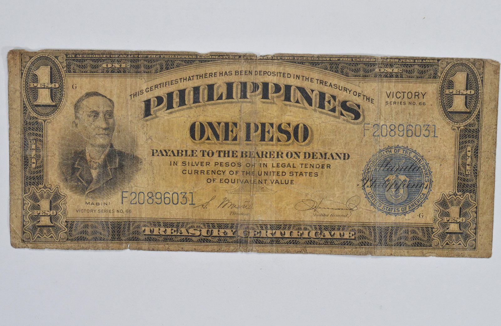 Vintage Philippines Paper Money Currency - Collectible Note | Property Room