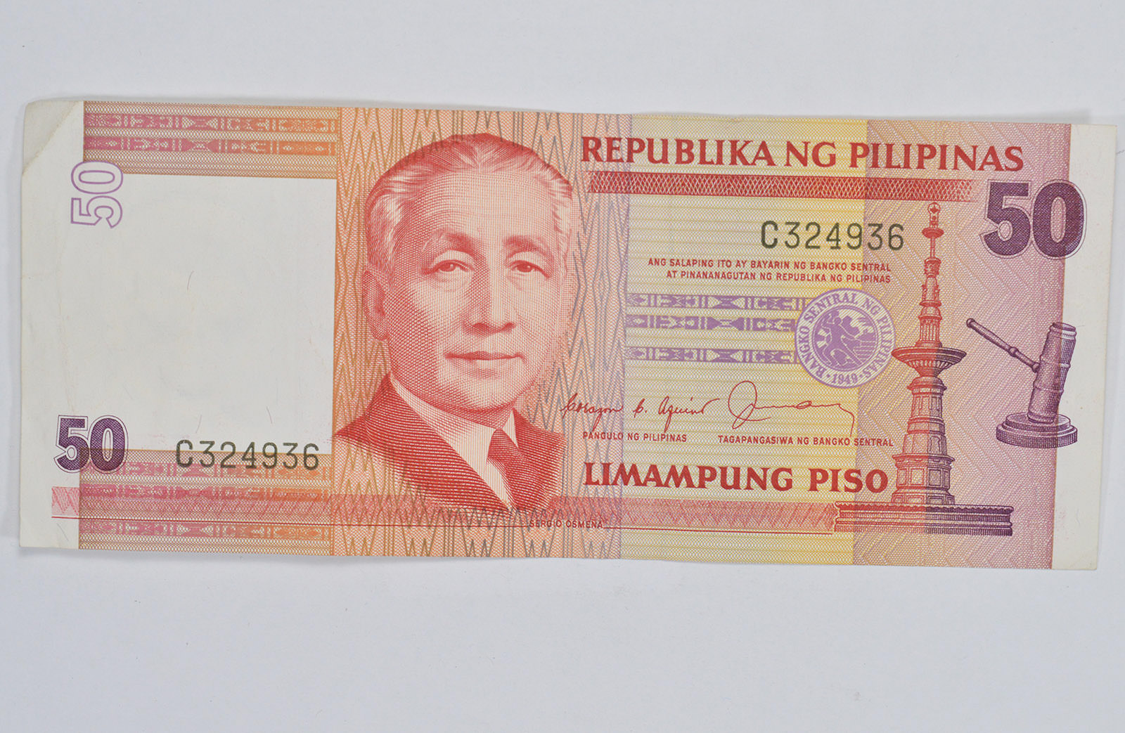 Vintage Philippines Paper Money Currency - Collectible Note | Property Room