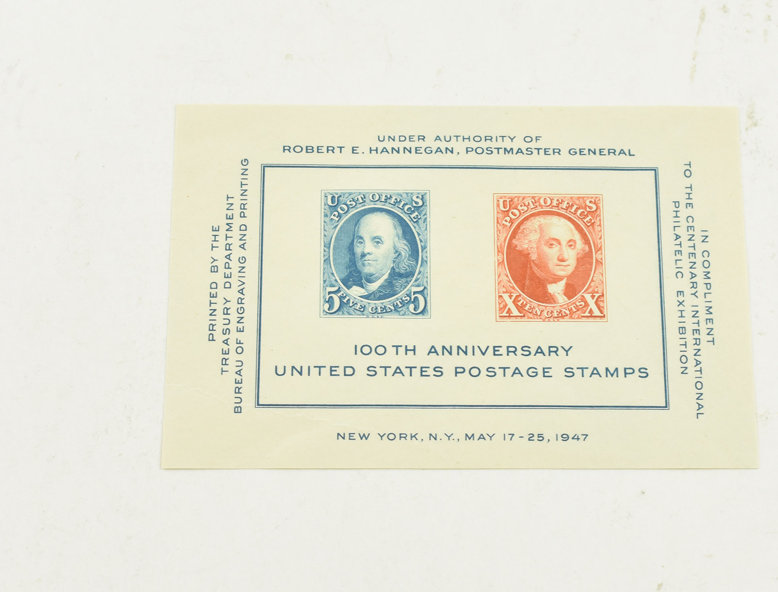 VINTAGE - UNUSED Entire SHEET Real USPS Postage Stamps! | Property Room