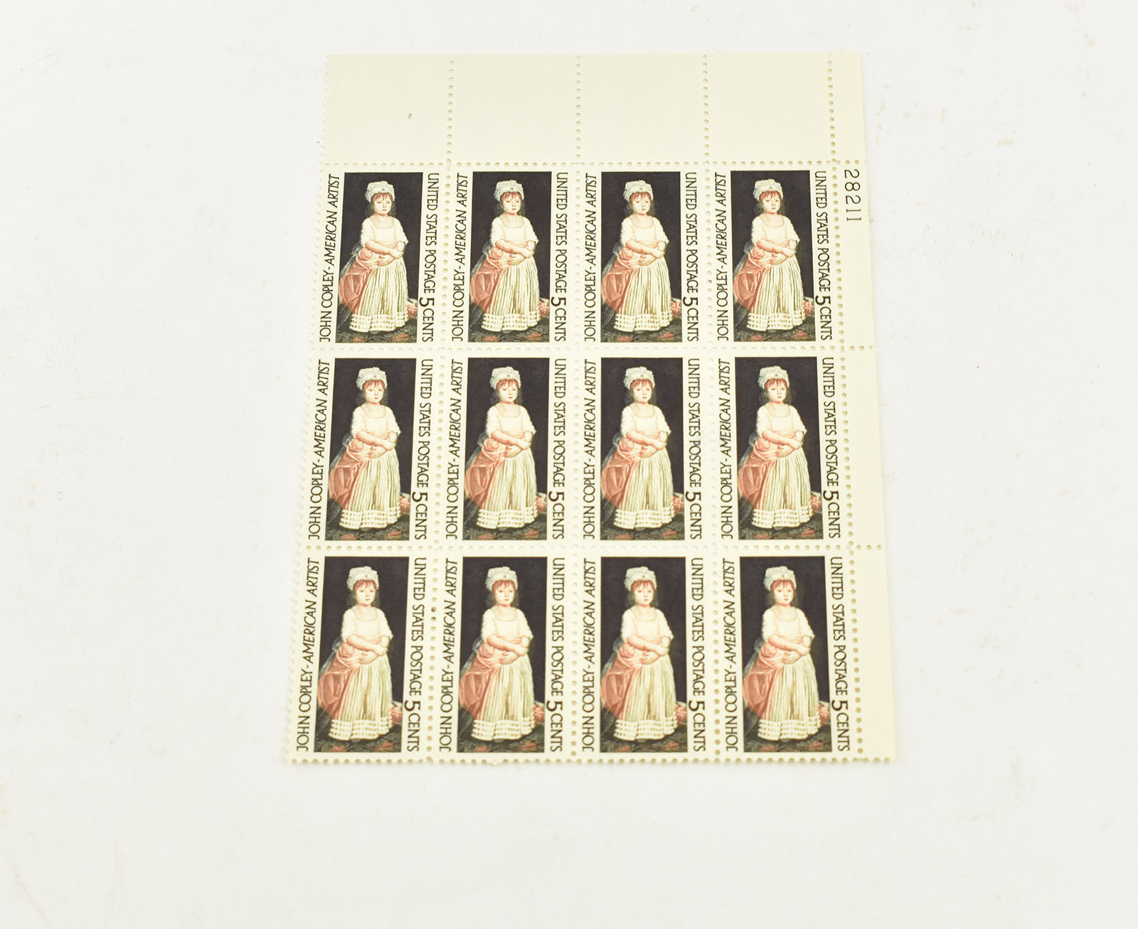 VINTAGE - UNUSED Entire SHEET Real USPS Postage Stamps! | Property Room