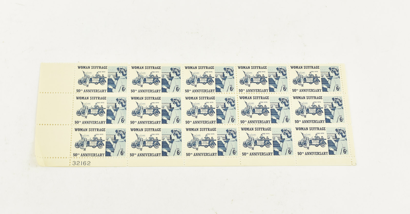 VINTAGE - UNUSED Entire SHEET Real USPS Postage Stamps! | Property Room