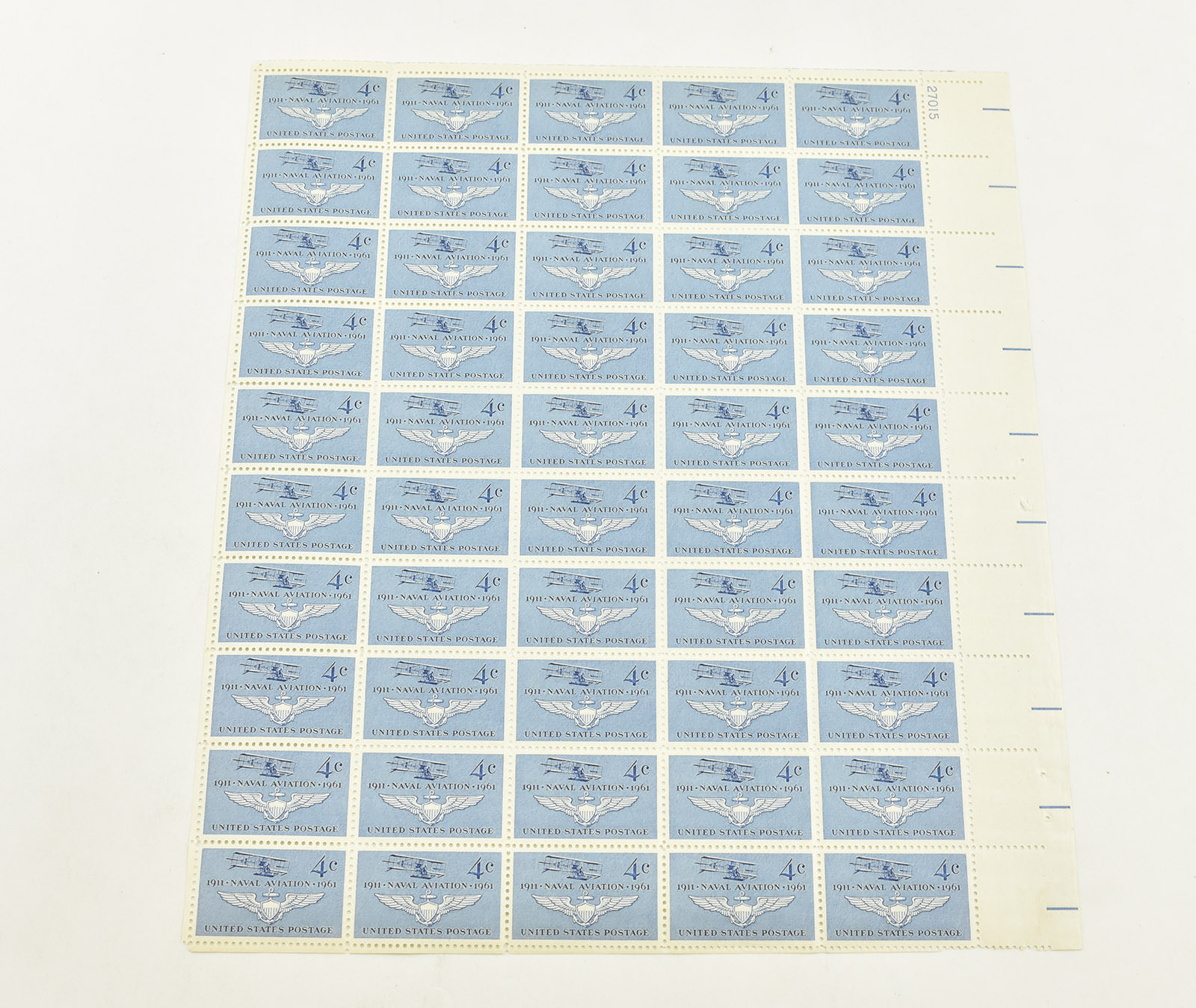 VINTAGE - UNUSED Entire SHEET Real USPS Postage Stamps! | Property Room