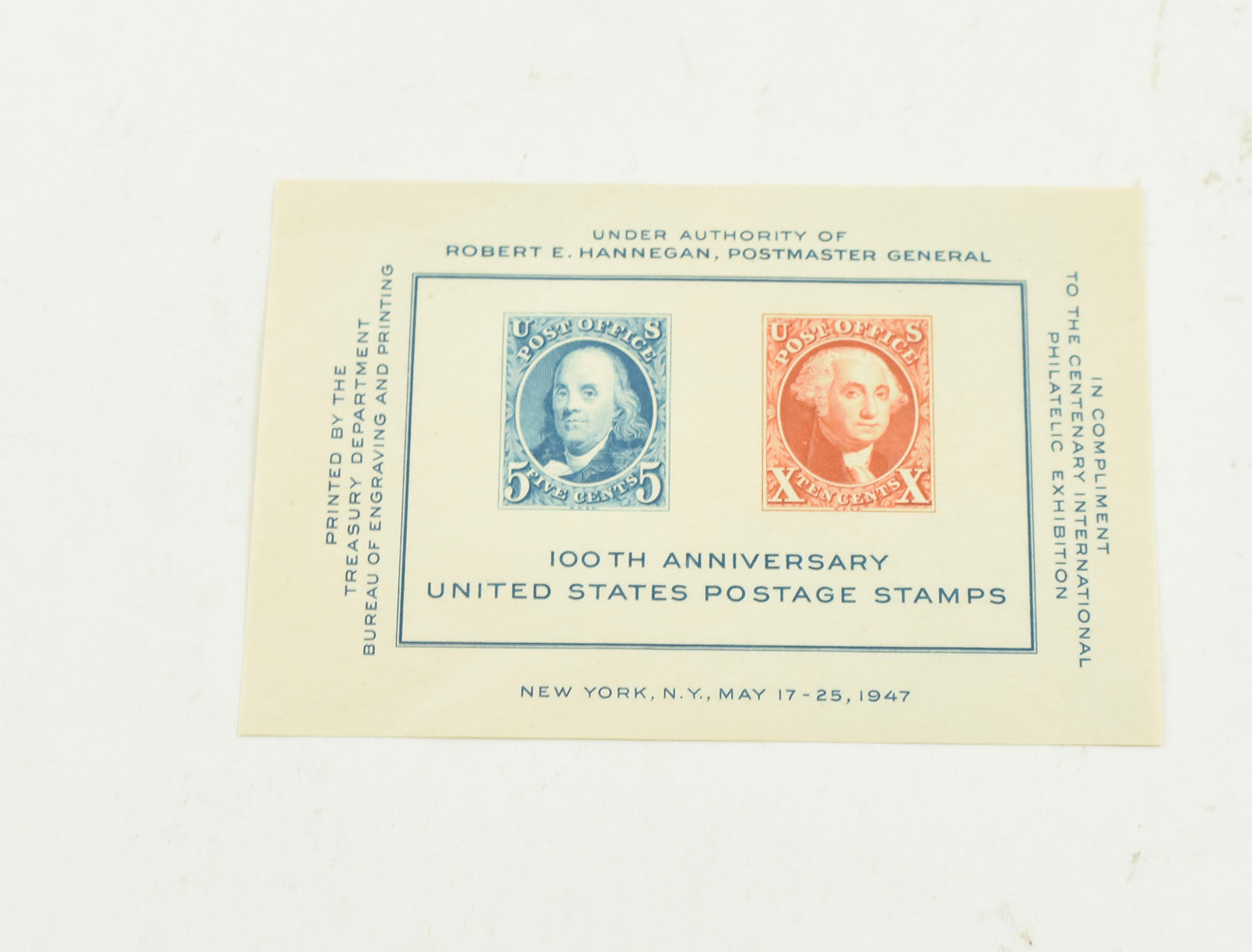 VINTAGE - UNUSED Entire SHEET Real USPS Postage Stamps! | Property Room