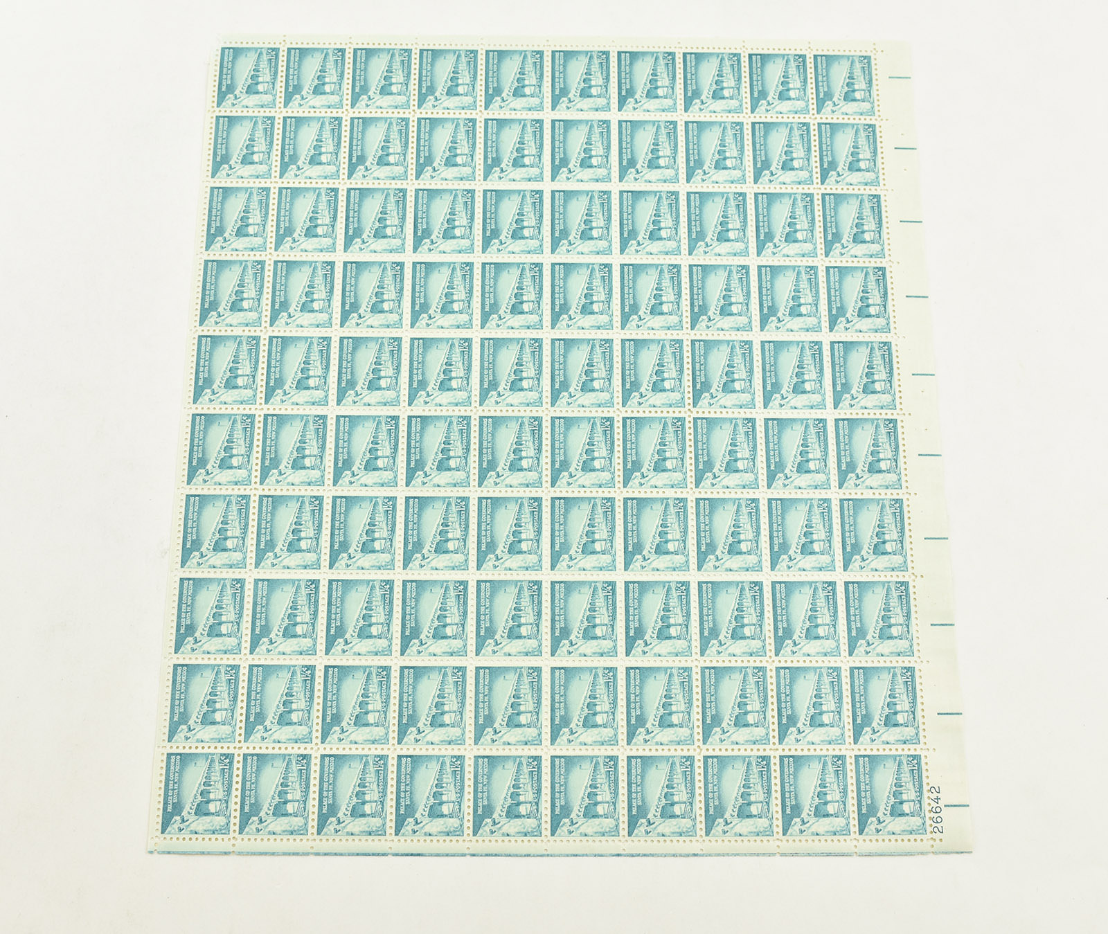 VINTAGE - UNUSED Entire SHEET Real USPS Postage Stamps! | Property Room