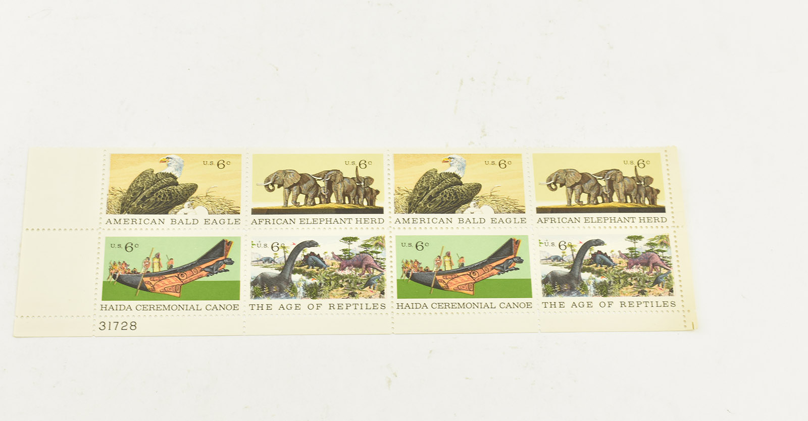 VINTAGE - UNUSED Entire SHEET Real USPS Postage Stamps! | Property Room